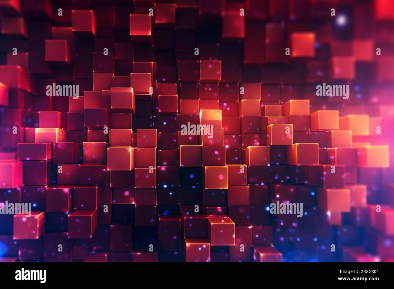 3D rendering abstract colorful background banner or wallpaper, graphic ...