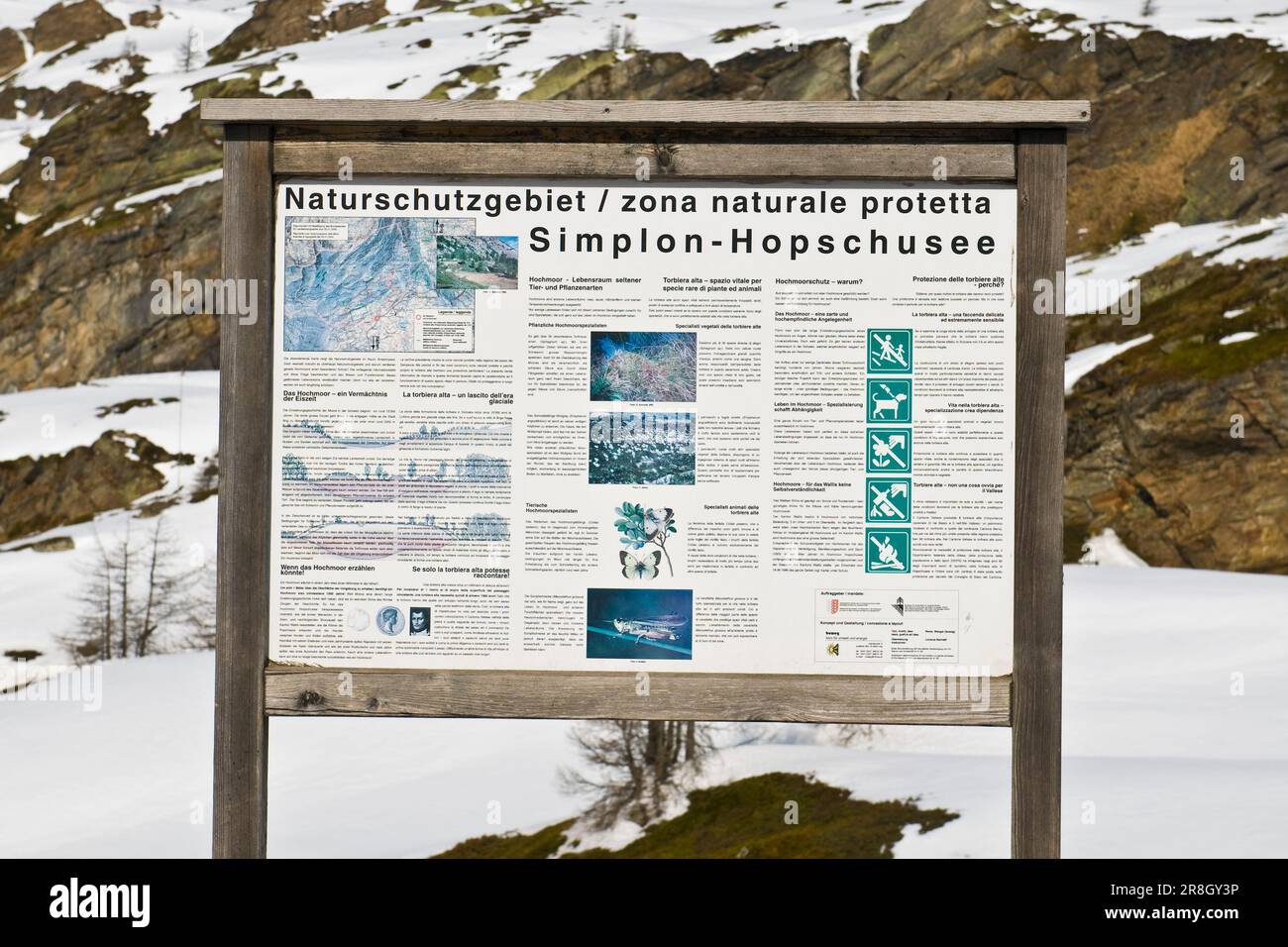 Simplon area hi-res stock photography and images - Alamy