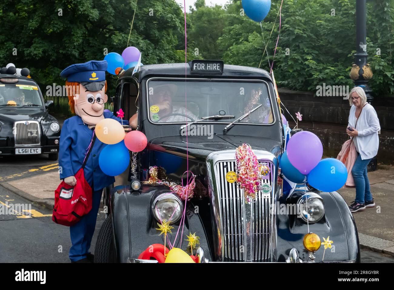 Glasgow taxi outing to troon hi-res stock photography and images - Alamy
