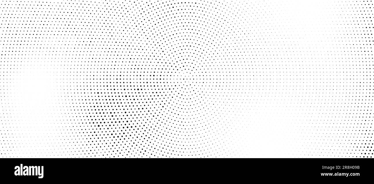Radial Halftone Dots Spotted And Dotted Stains Gradient Background
