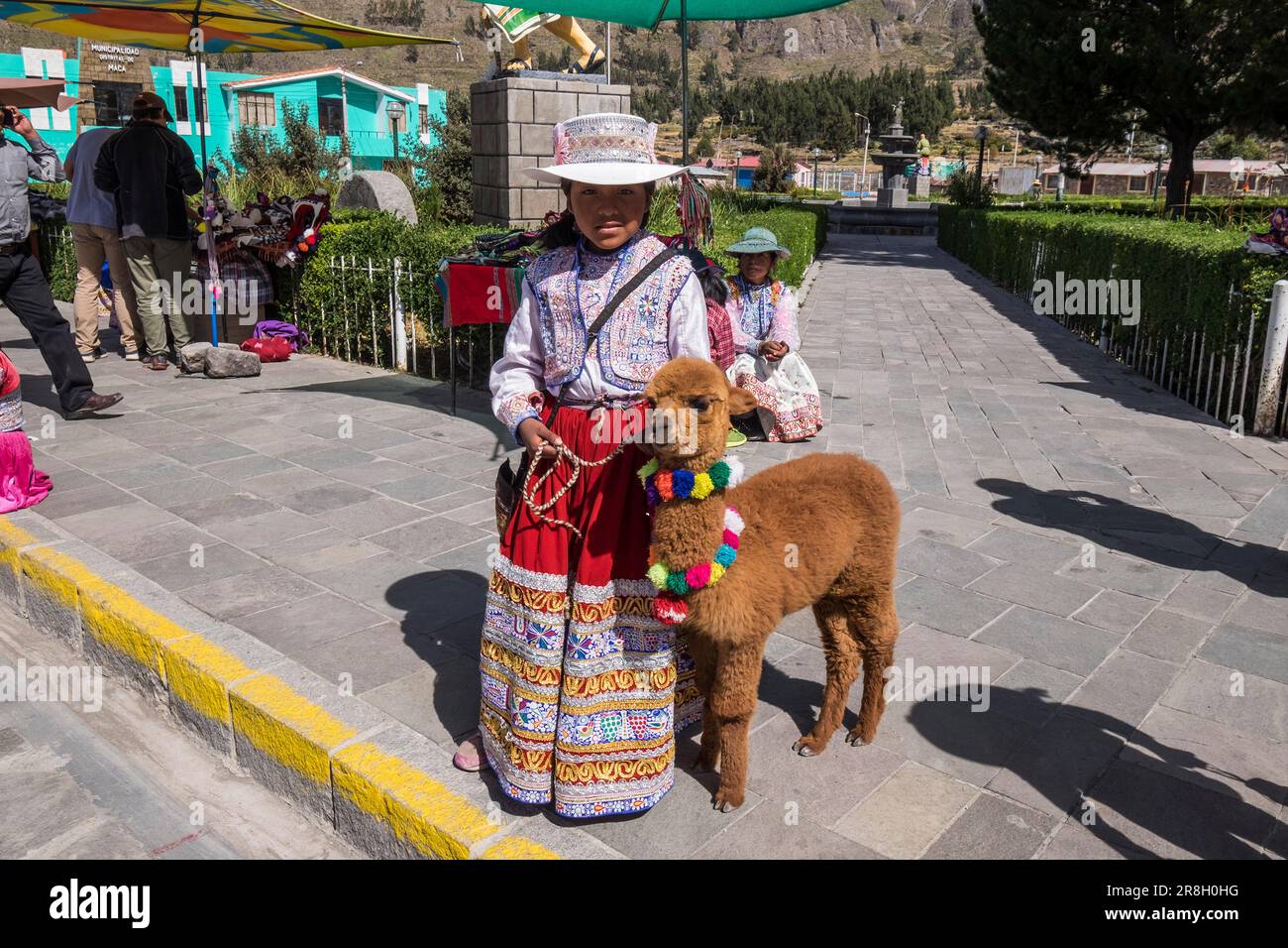 Perù. Maca village Stock Photo - Alamy