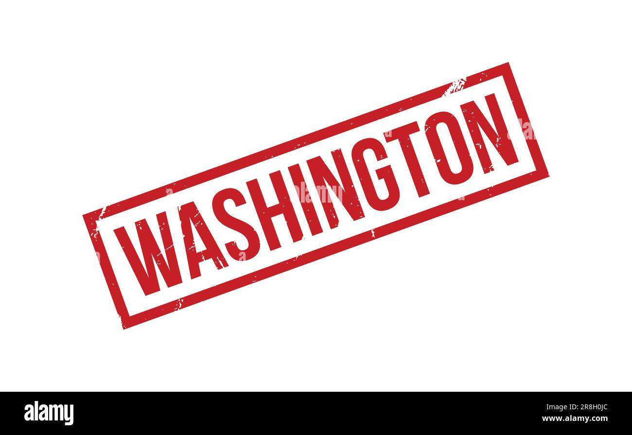 Washington stamp vector vectors hi-res stock photography and images - Alamy