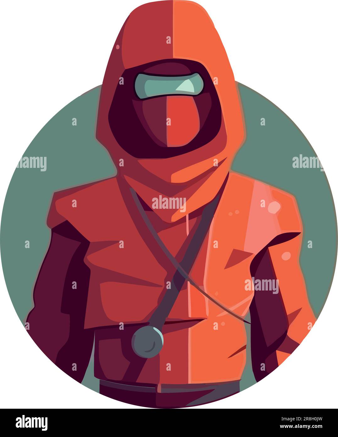 Character in Red Hood, fantasy avatar Stock Vector Image & Art - Alamy