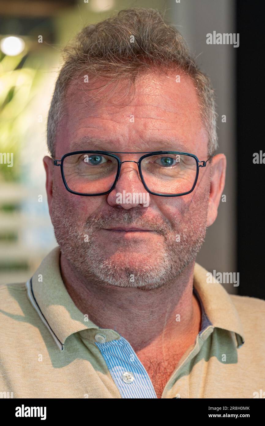 Straubing, Germany. 21st June, 2023. Arthur Loibl, former passenger of ...
