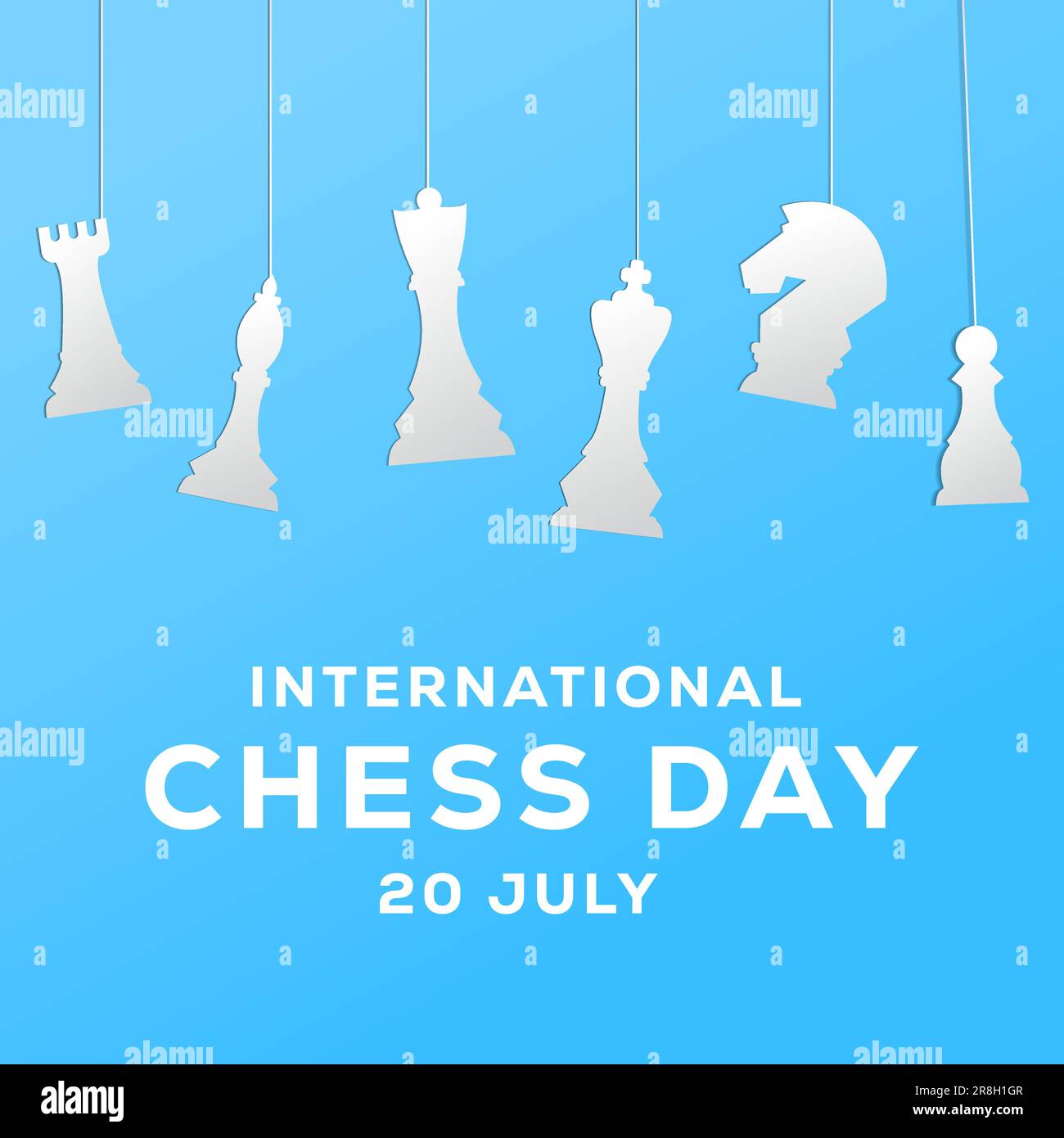 World chess day Stock Vector Images - Alamy