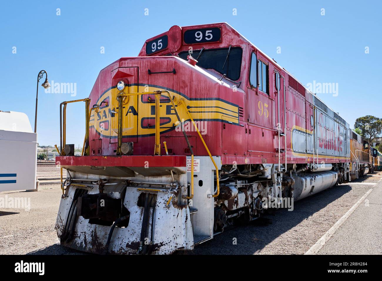 Santa fe railroad locomotive hi-res stock photography and images - Alamy