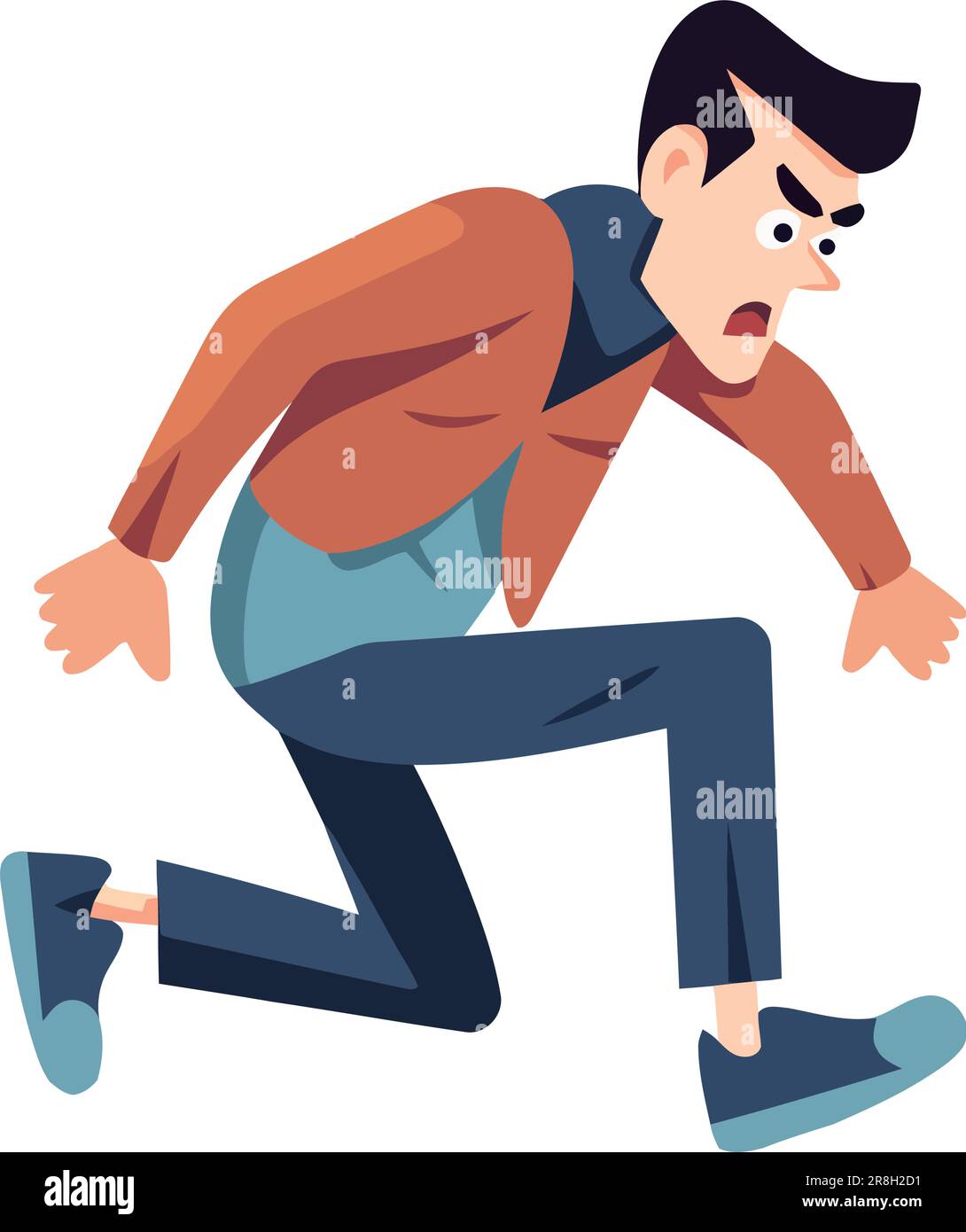 angry businessman avatar icon Stock Vector Image & Art - Alamy