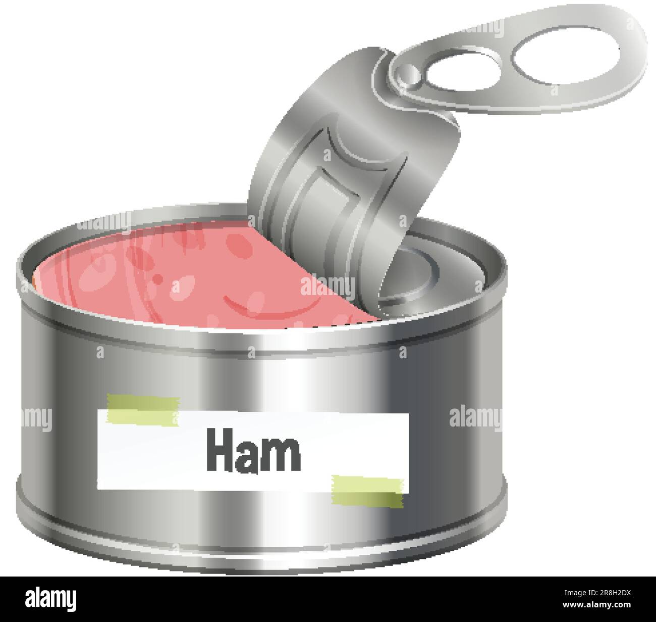 Canned ham Stock Vector Images - Alamy