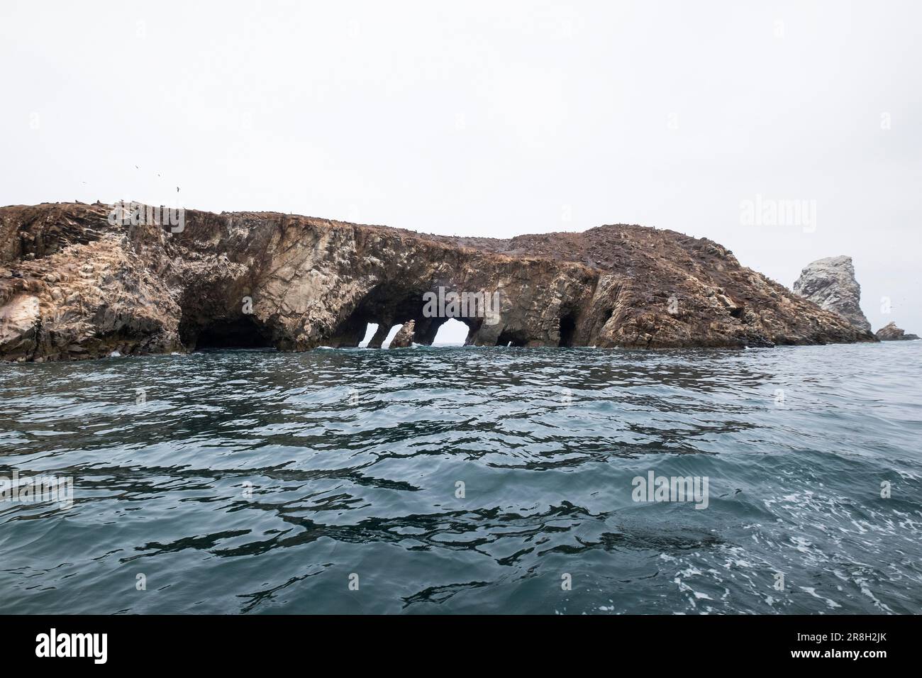 Perù. Paracas. Natural reserve. Ballestas island Stock Photo - Alamy