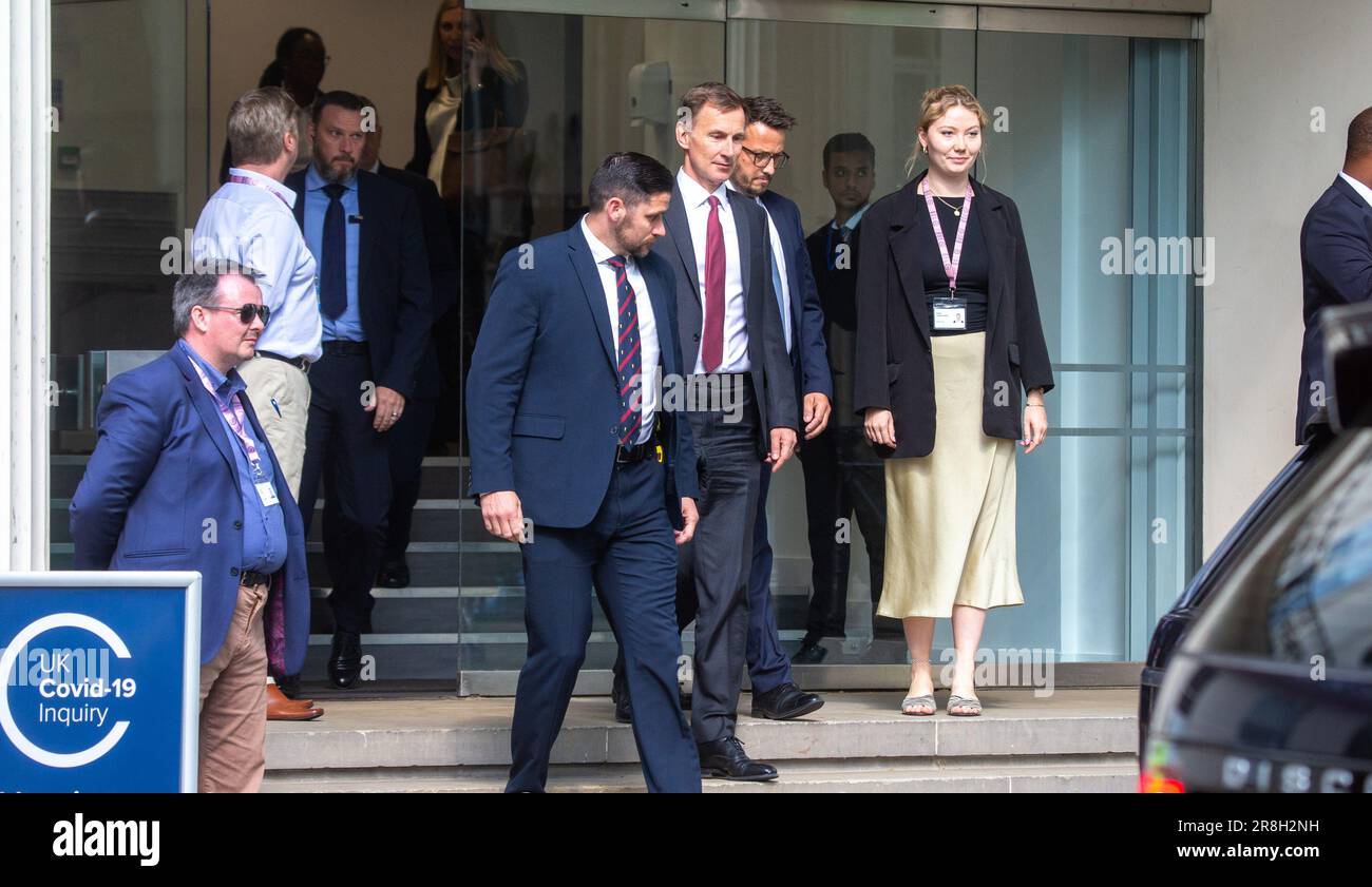 London, England, UK. 21st June, 2023. Chancellor of the Exchequer ...