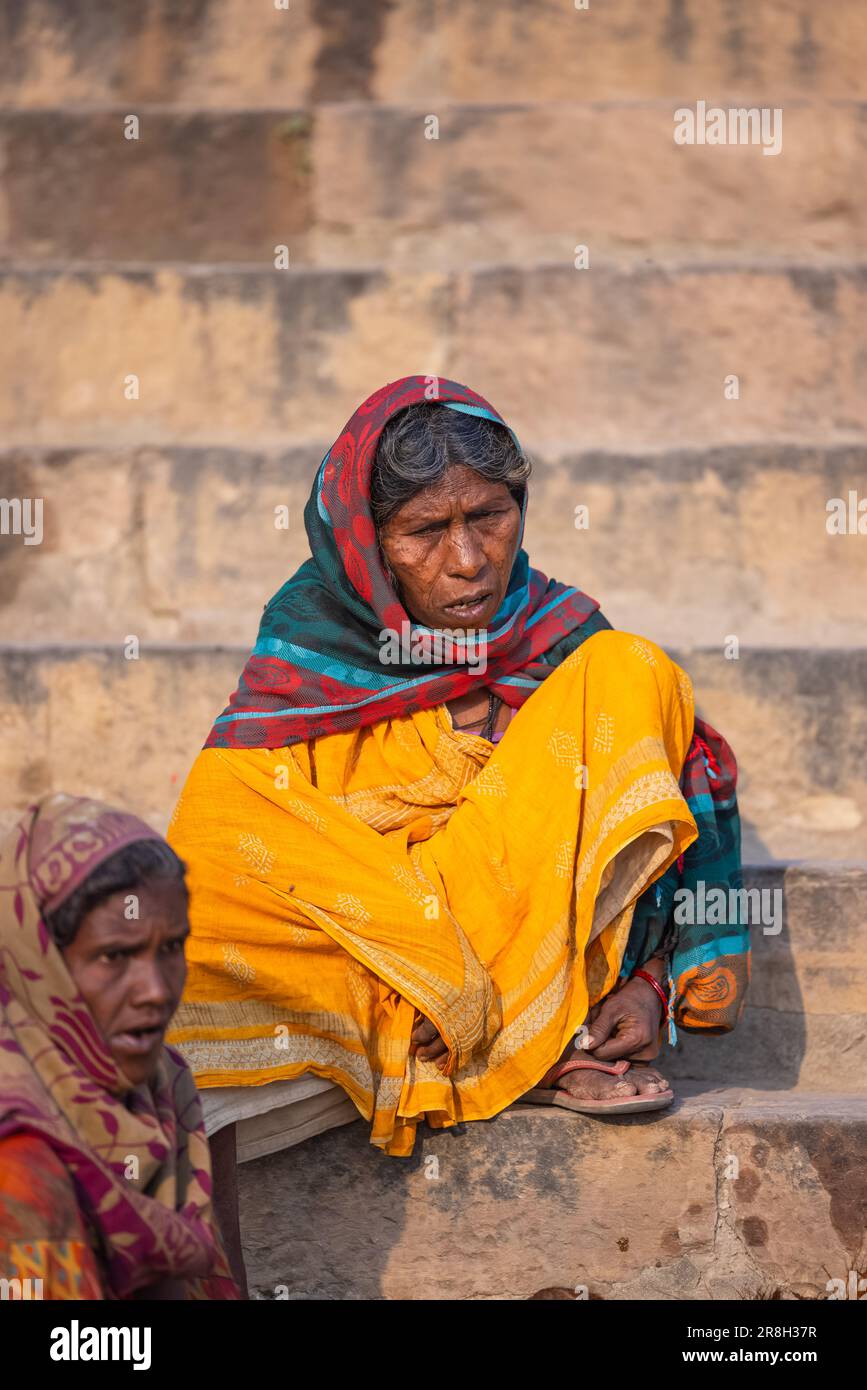 Varanasi, Uttar Pradesh, India - March 05 2023: Portrait of Indian ...