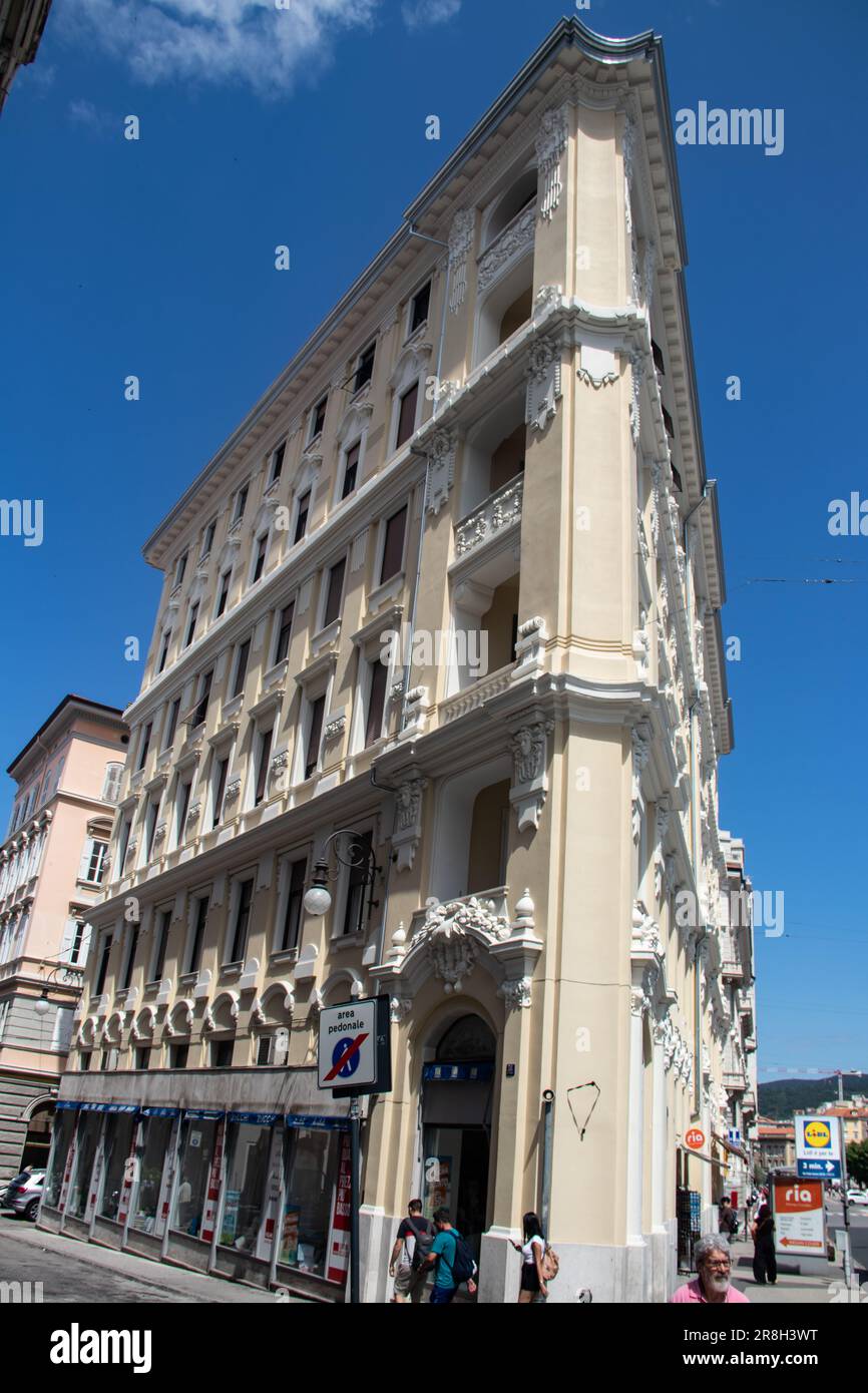 Trieste's streets are a captivating blend of architectural ...