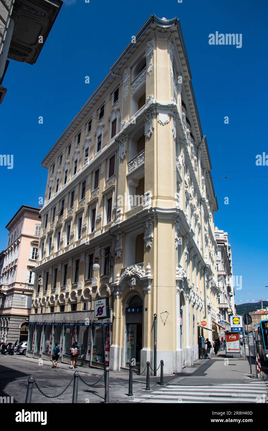 Trieste's streets are a captivating blend of architectural ...