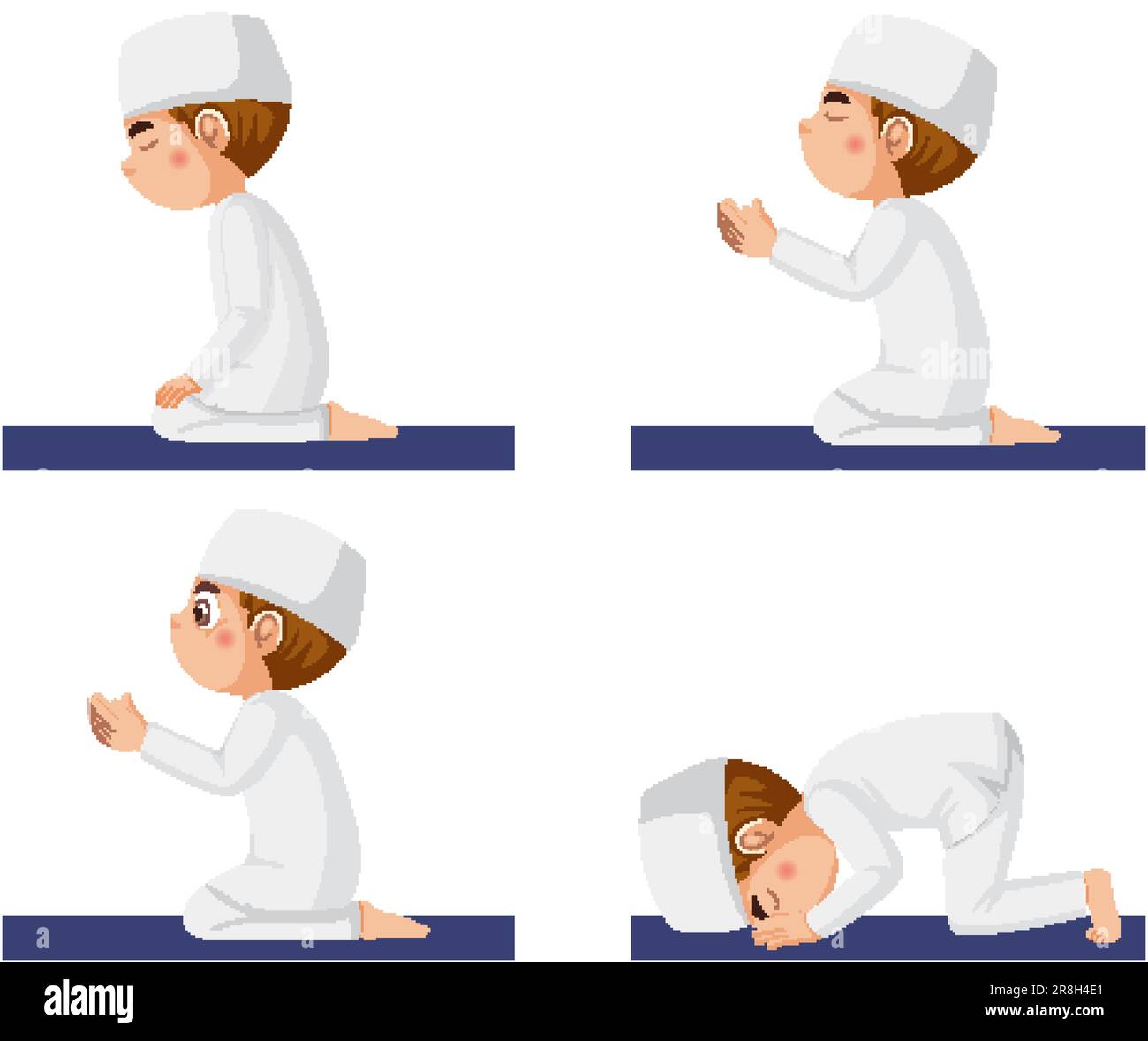 Islamic Prayer Clipart
