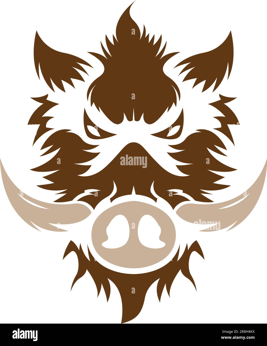 Warthog icon logo design illustration Stock Vector Image & Art - Alamy