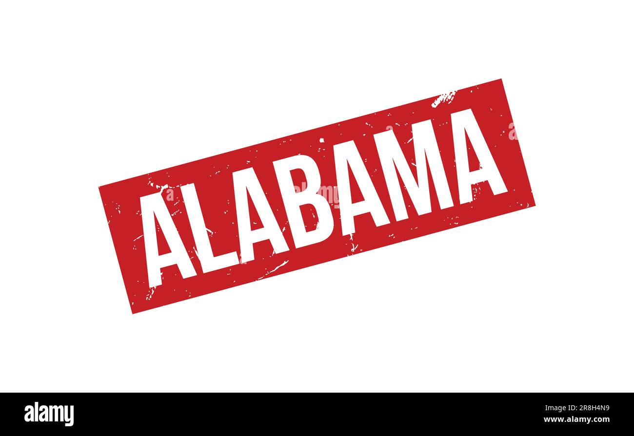 Alabama stamp vector vectors hi-res stock photography and images - Alamy