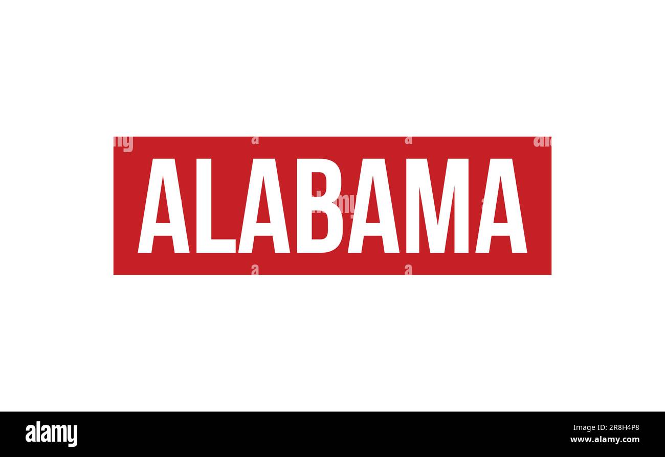 Alabama Rubber Stamp Seal Vector Stock Vector Image & Art - Alamy