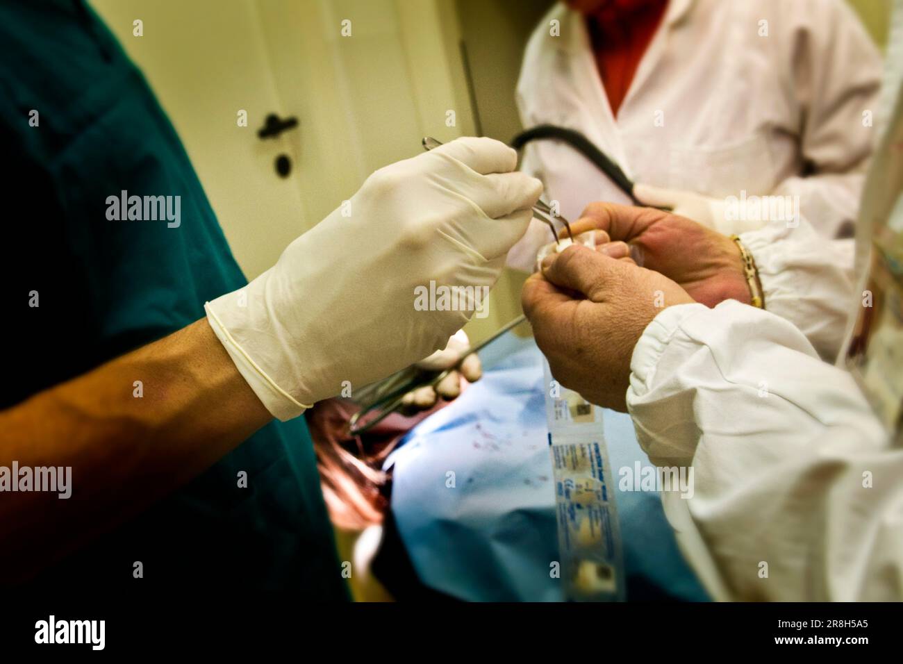 Medical Treatment by Implant Stock Photo - Alamy