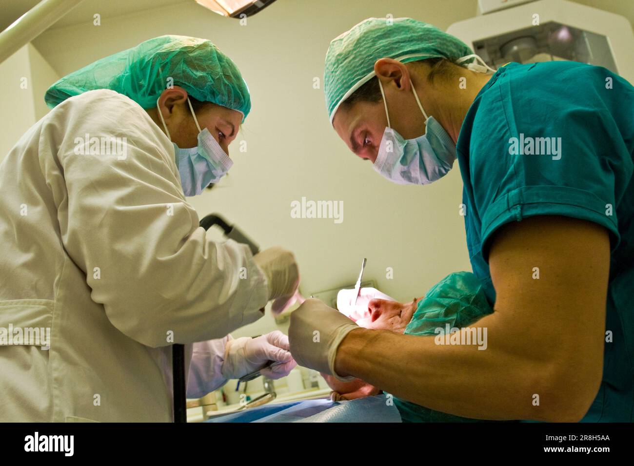 Medical Treatment by Implant Stock Photo - Alamy