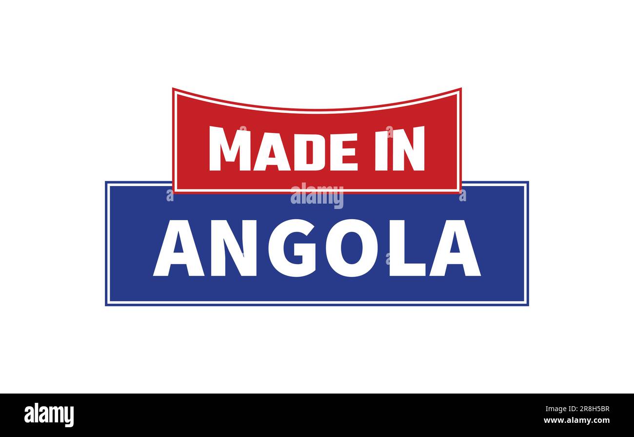 Made in angola sticker hi-res stock photography and images - Alamy