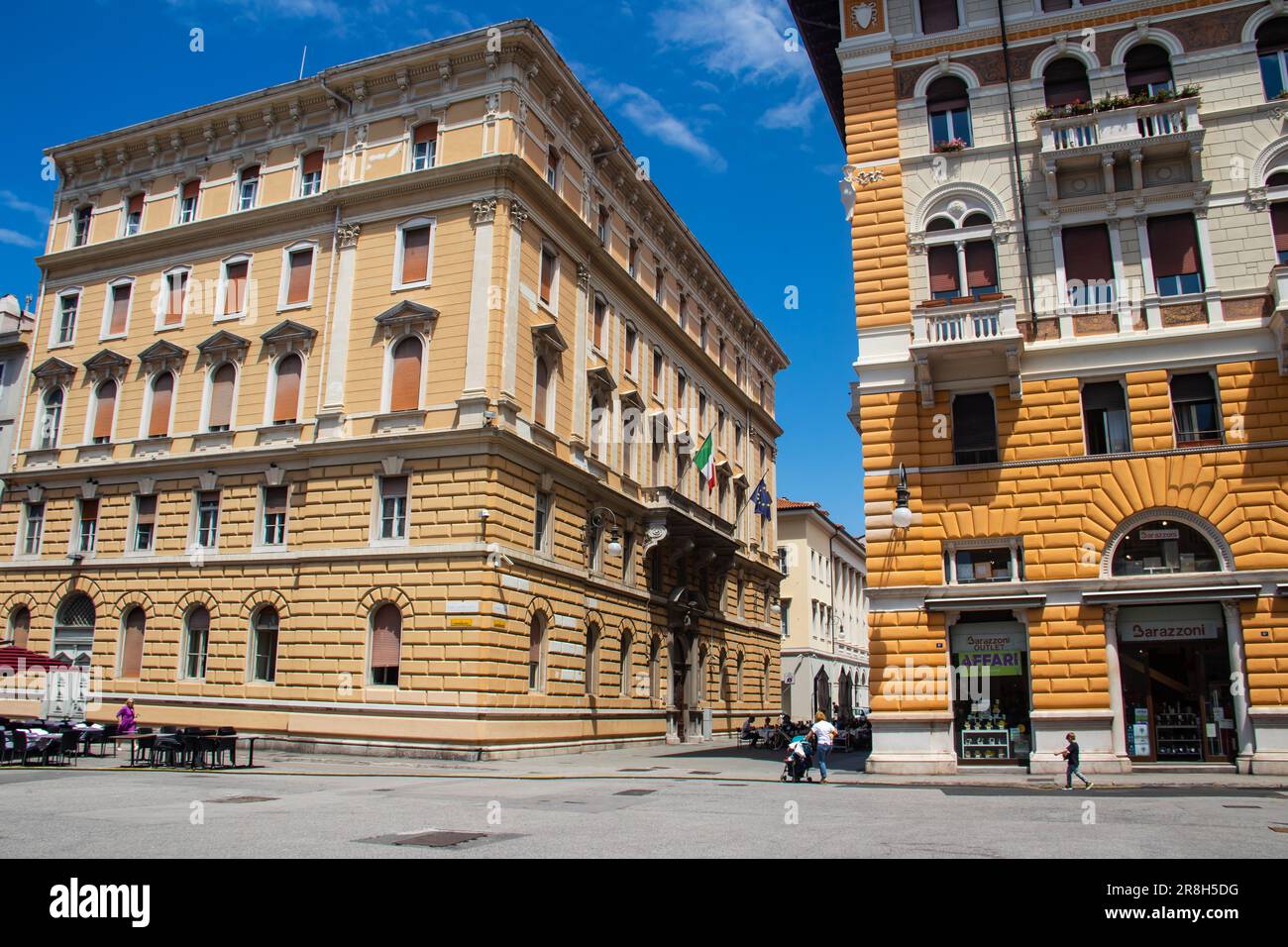 Trieste's streets are a captivating blend of architectural ...