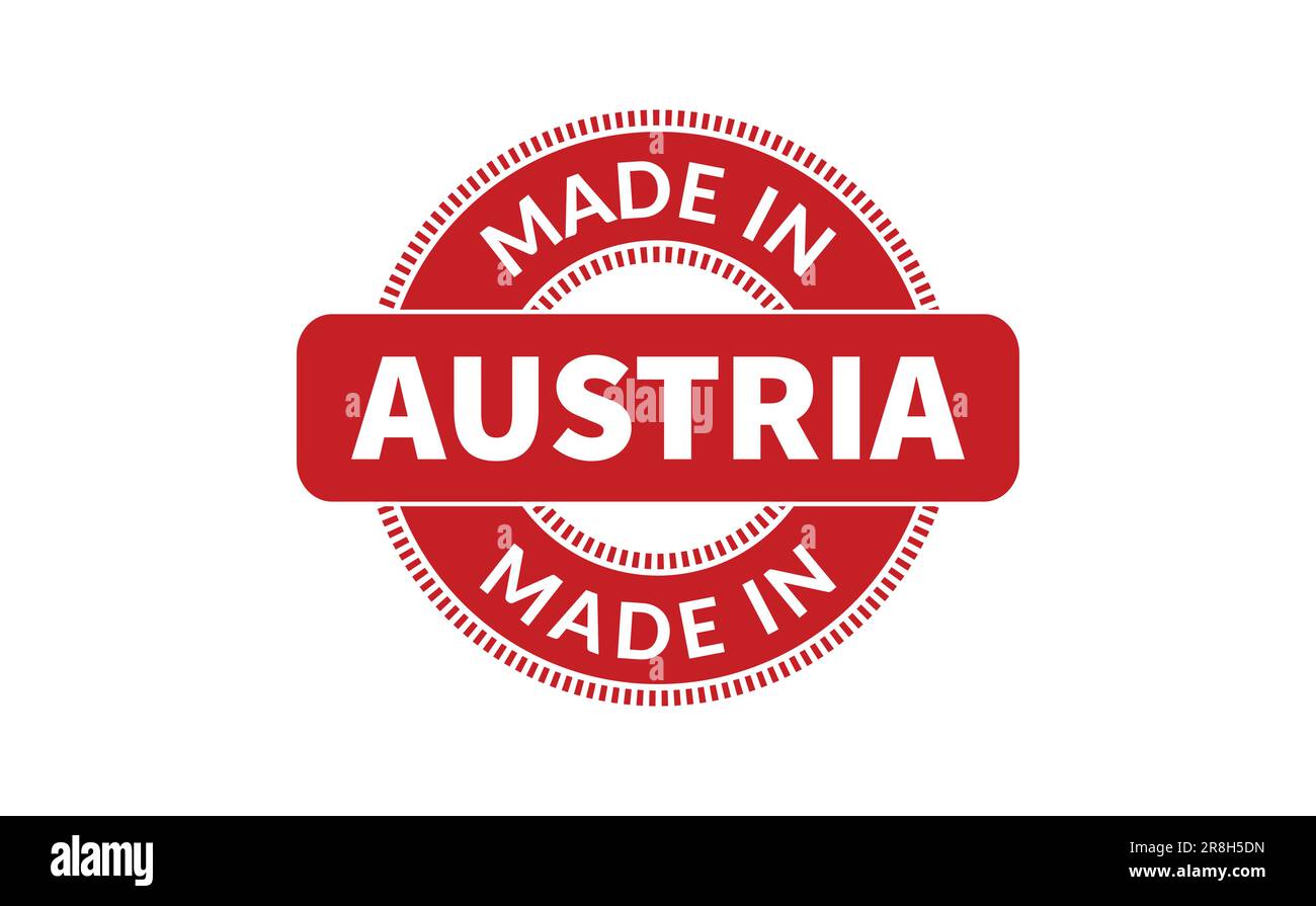 Made in austria vector vectors hi-res stock photography and images - Alamy