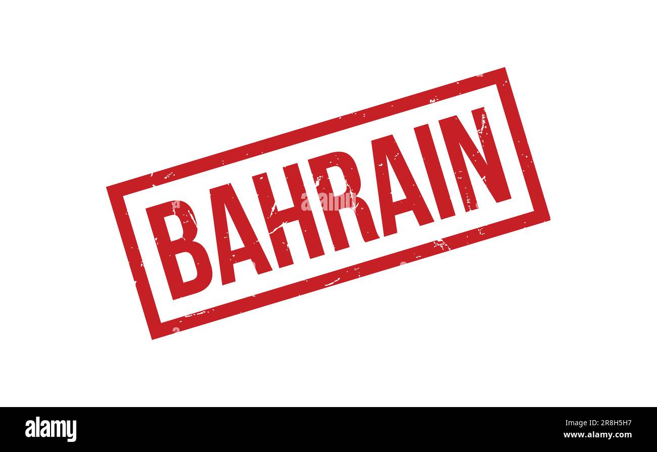 Bahrain Rubber Stamp Seal Vector Stock Vector Image & Art - Alamy