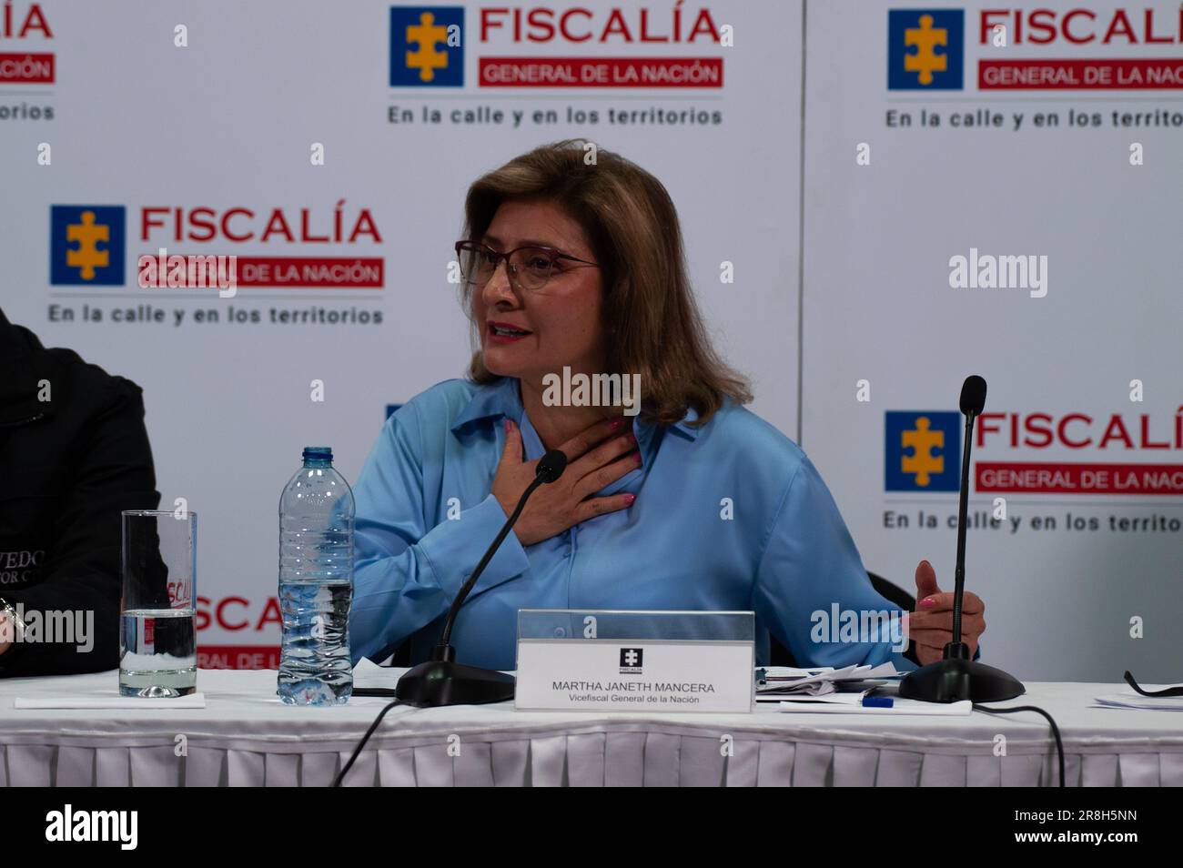 Bogota, Colombia. 21st June, 2023. Colombia's Deputy Attorney General ...