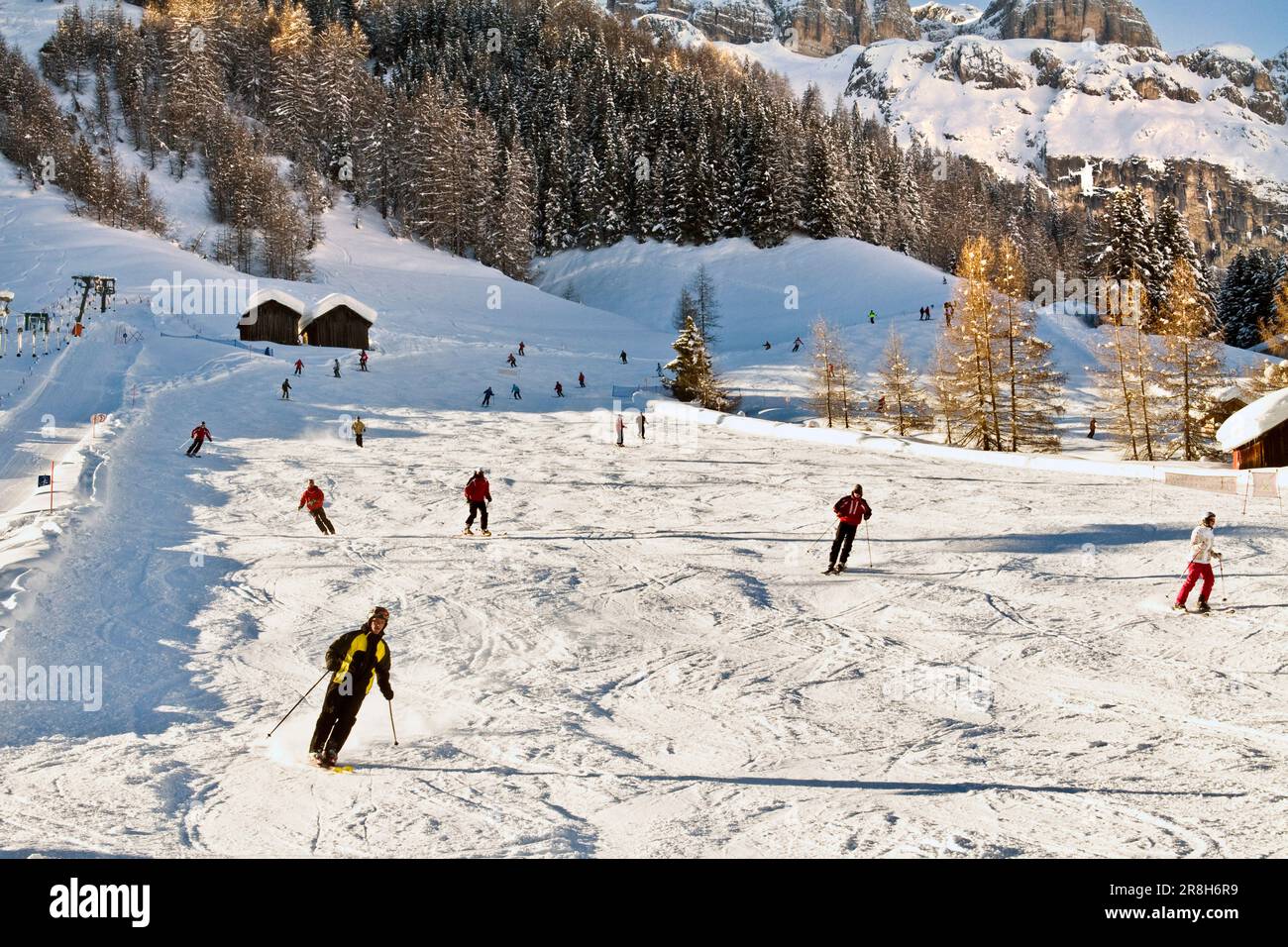 Arabba italy and people and ski hi-res stock photography and images - Alamy