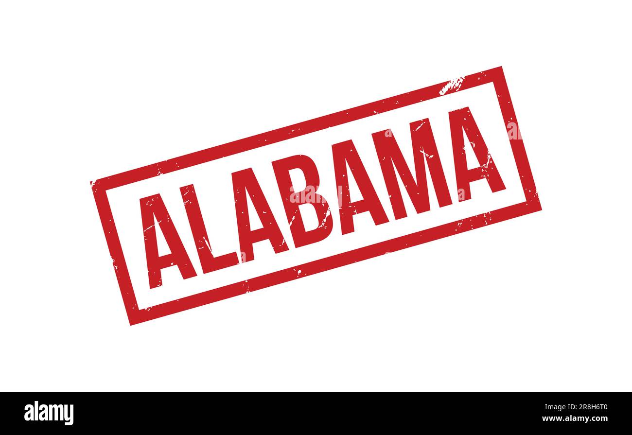 Alabama stamp vector vectors hi-res stock photography and images - Alamy