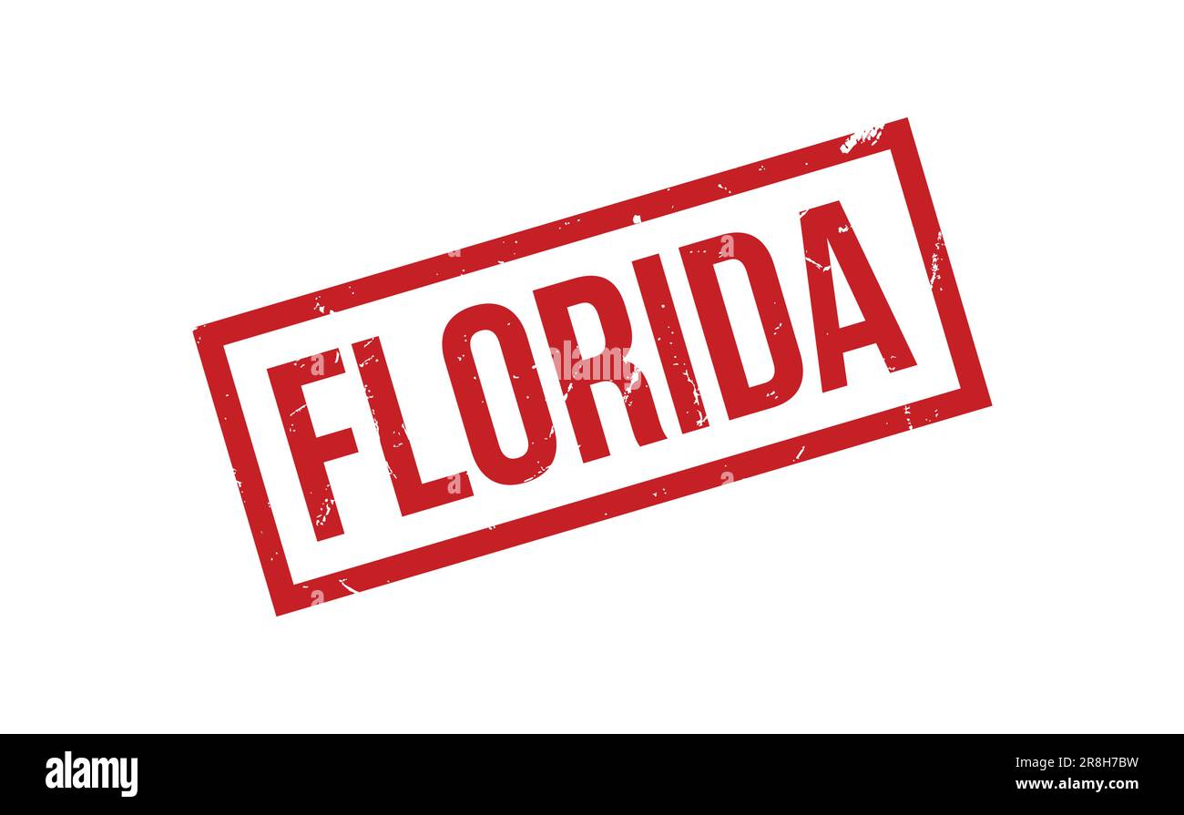 Florida Rubber Stamp Seal Vector Stock Vector Image & Art - Alamy