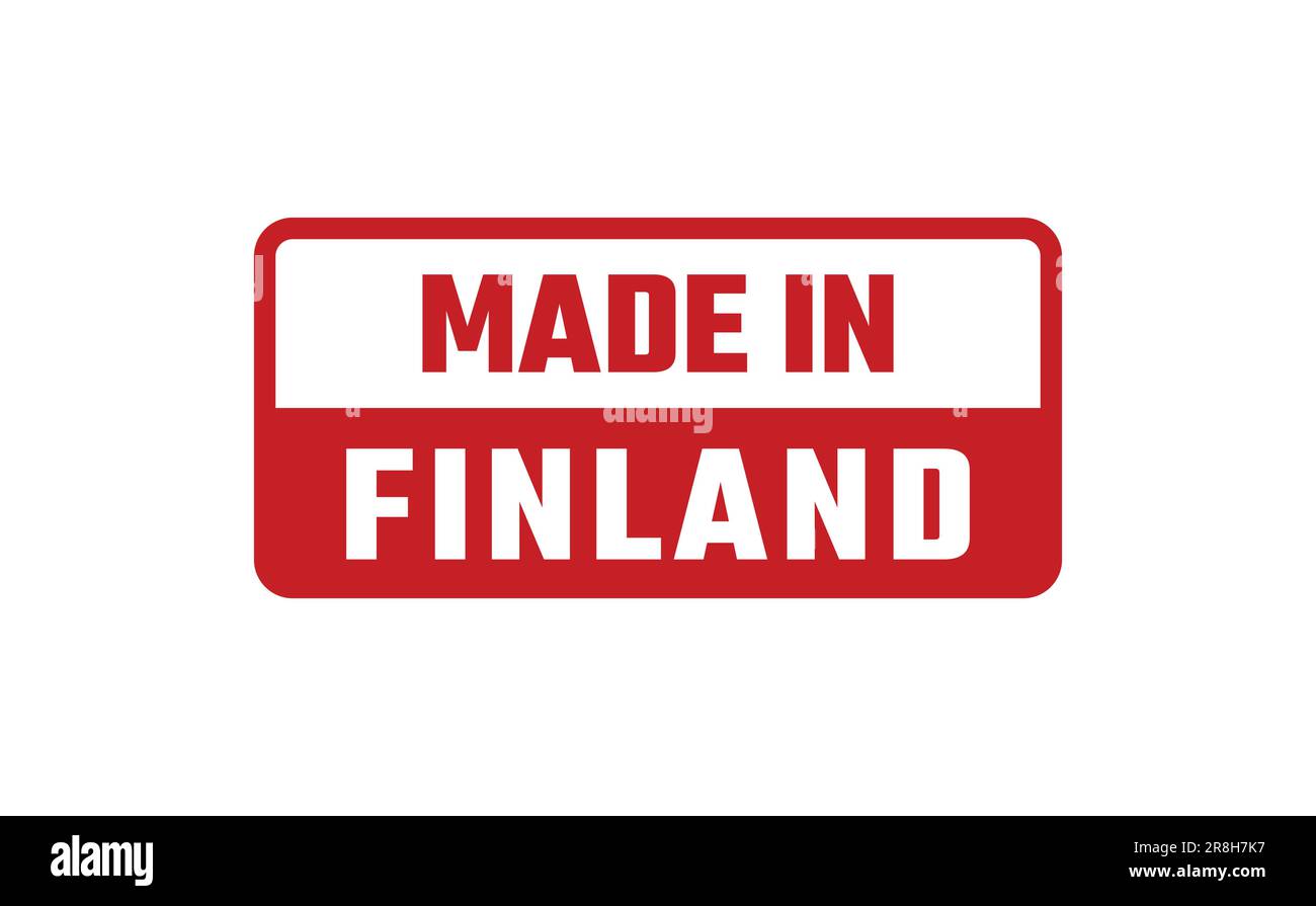 Made In Finland Rubber Stamp Stock Vector Image & Art - Alamy