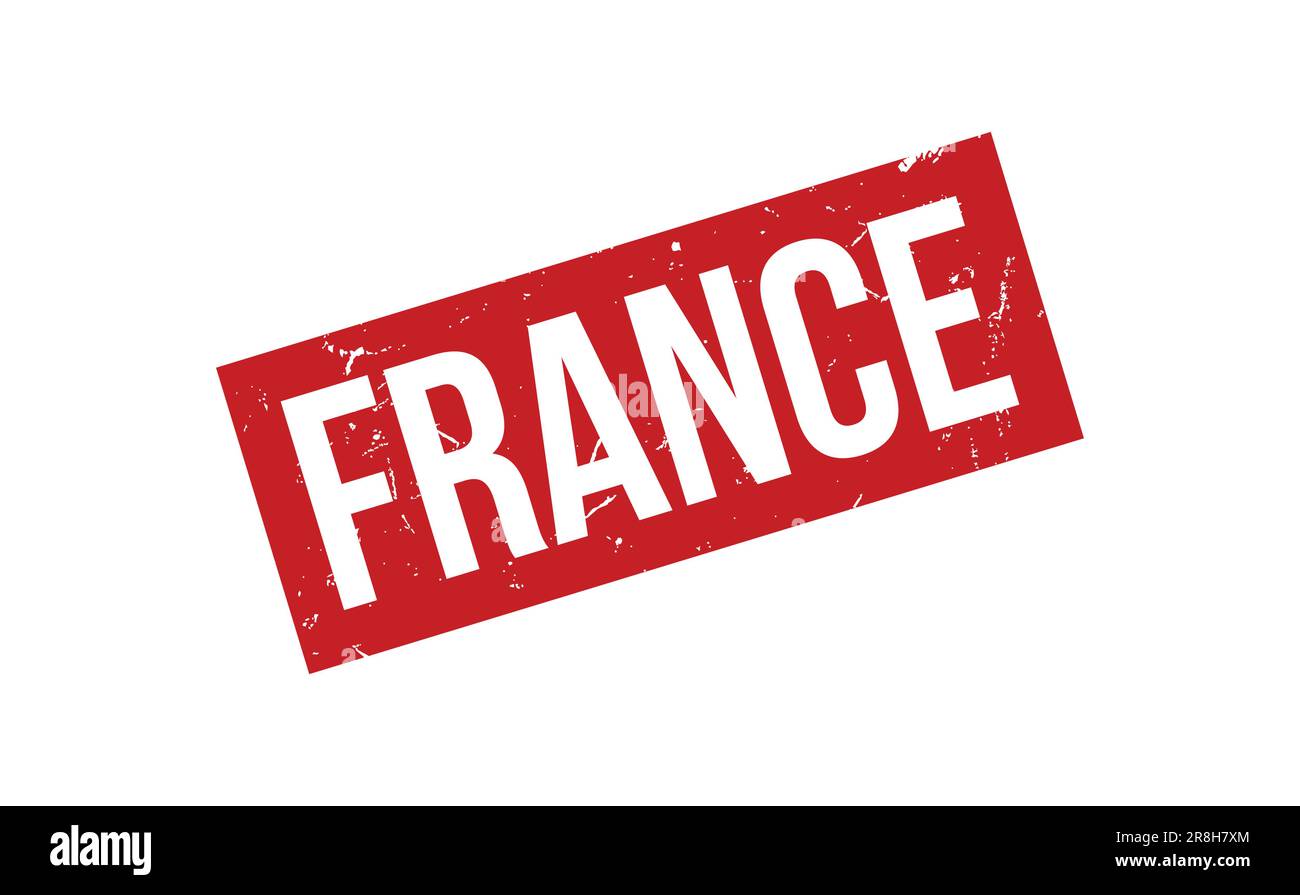 France stamp vector vectors hi-res stock photography and images - Alamy