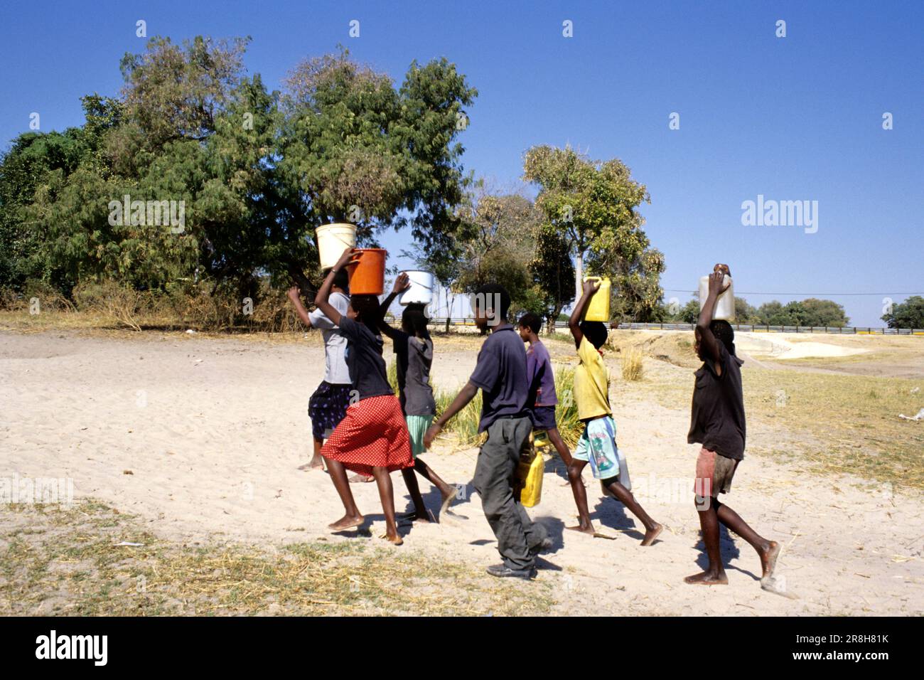 Botswana children hi-res stock photography and images - Alamy