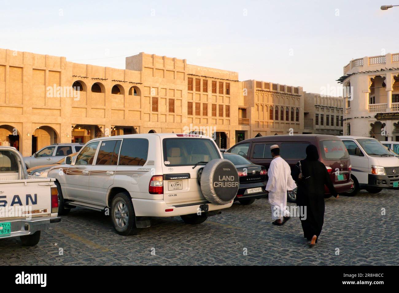 Parking. Doha. Qatar Stock Photo - Alamy