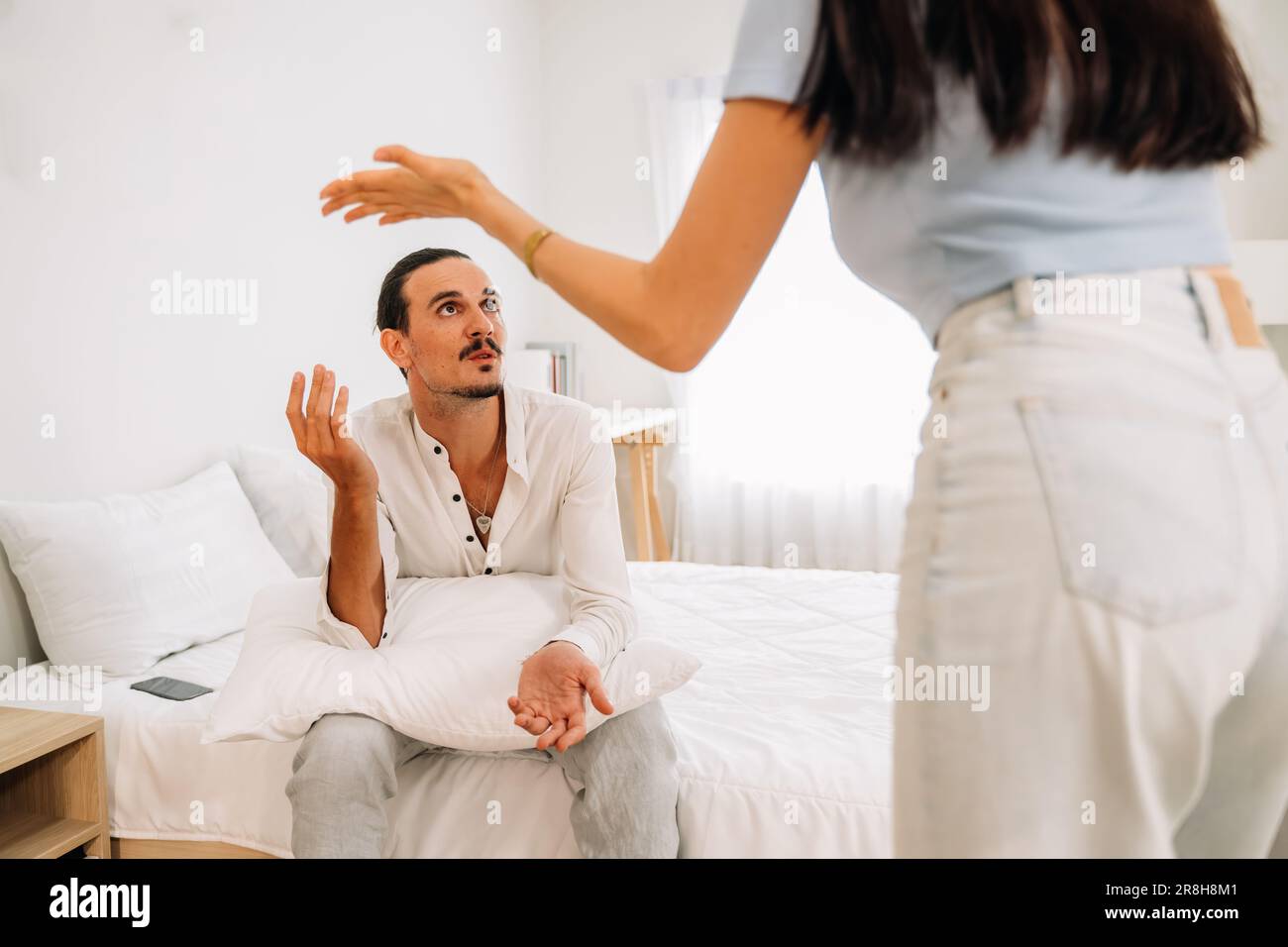 Family quarrel couple in hi-res stock photography and images - Alamy
