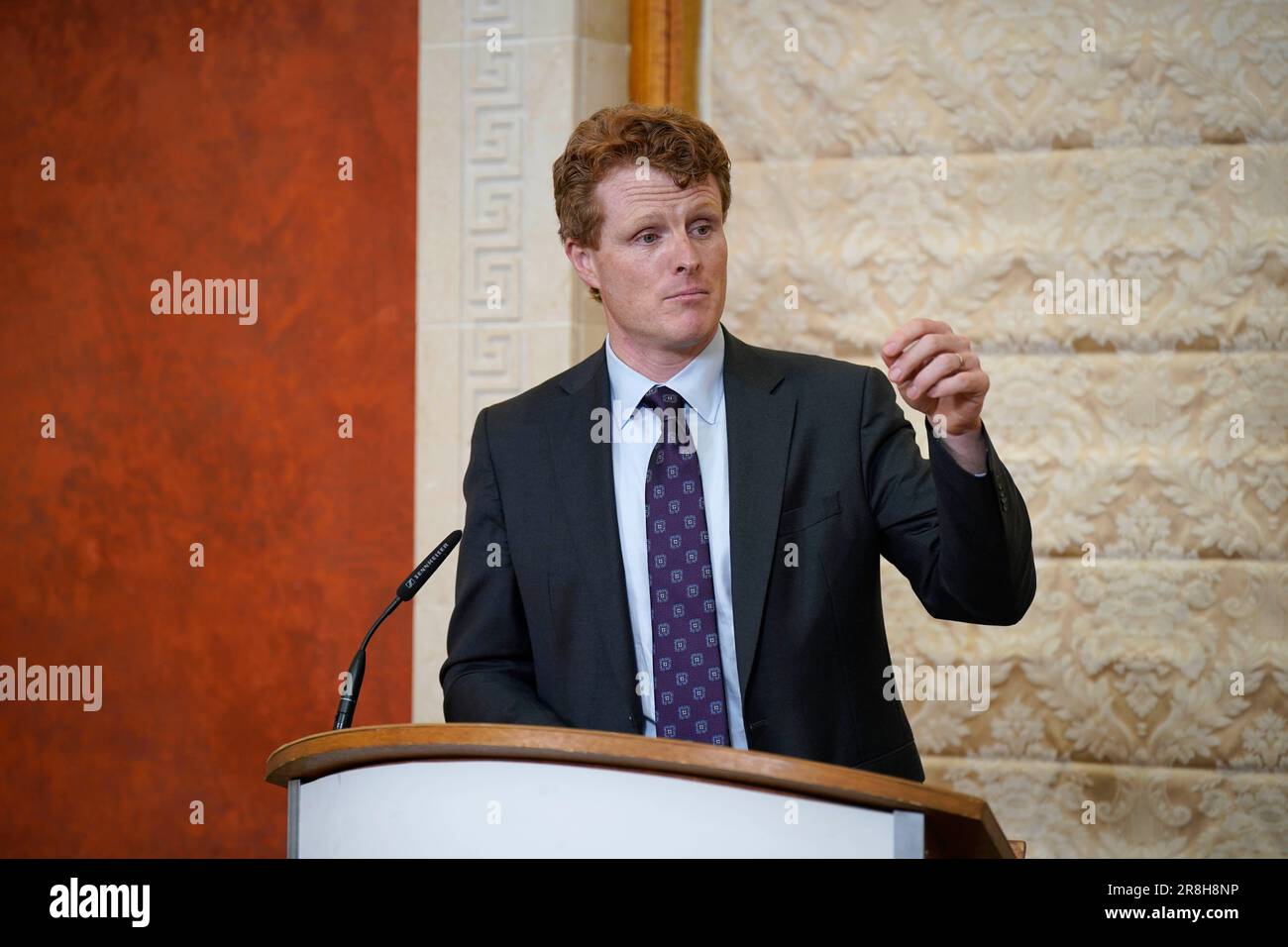 US special envoy to Northern Ireland for economic affairs Joe Kennedy ...