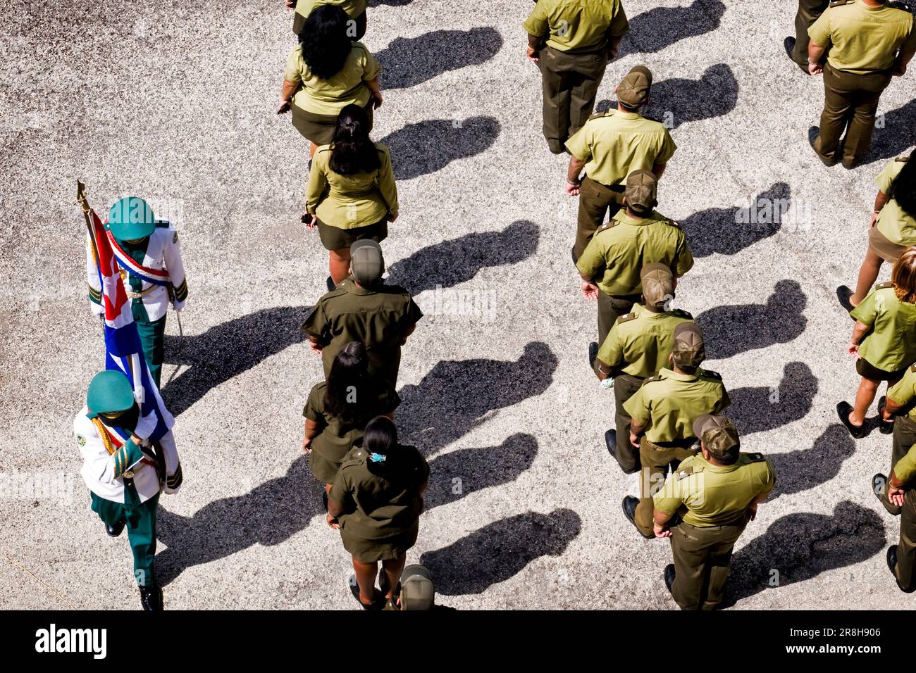 Cuba. Havana. Cuban Soldiers Stock Photo - Alamy