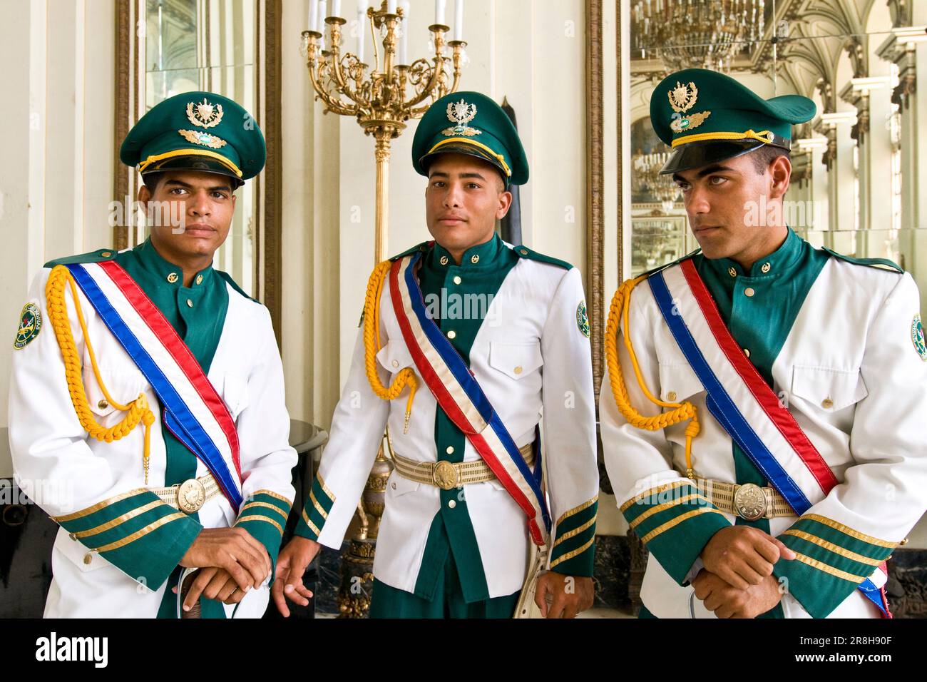 Cuba. Havana. Cuban Soldiers Stock Photo - Alamy