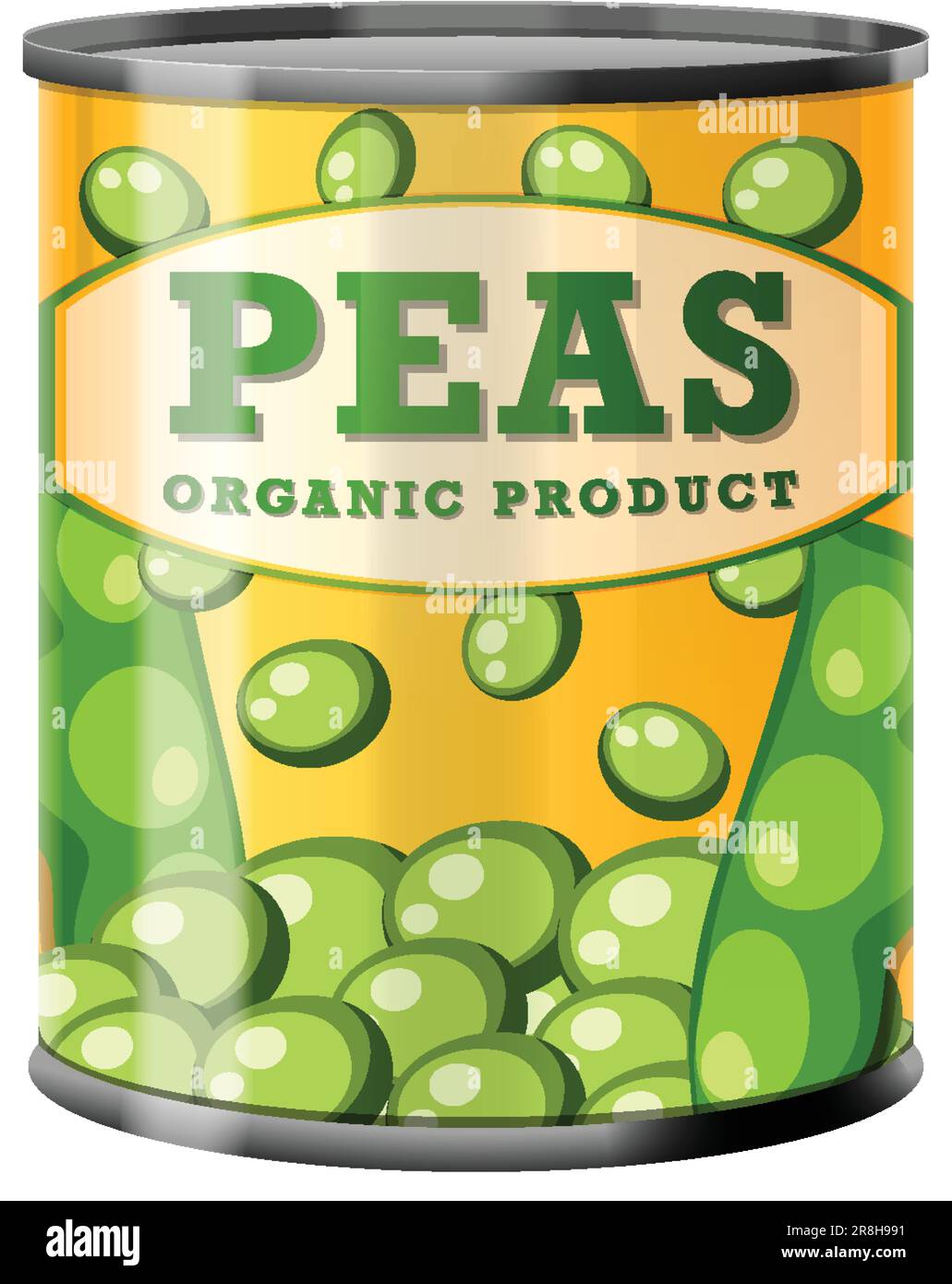 Canned green beans in Cut Out Stock Images & Pictures - Alamy