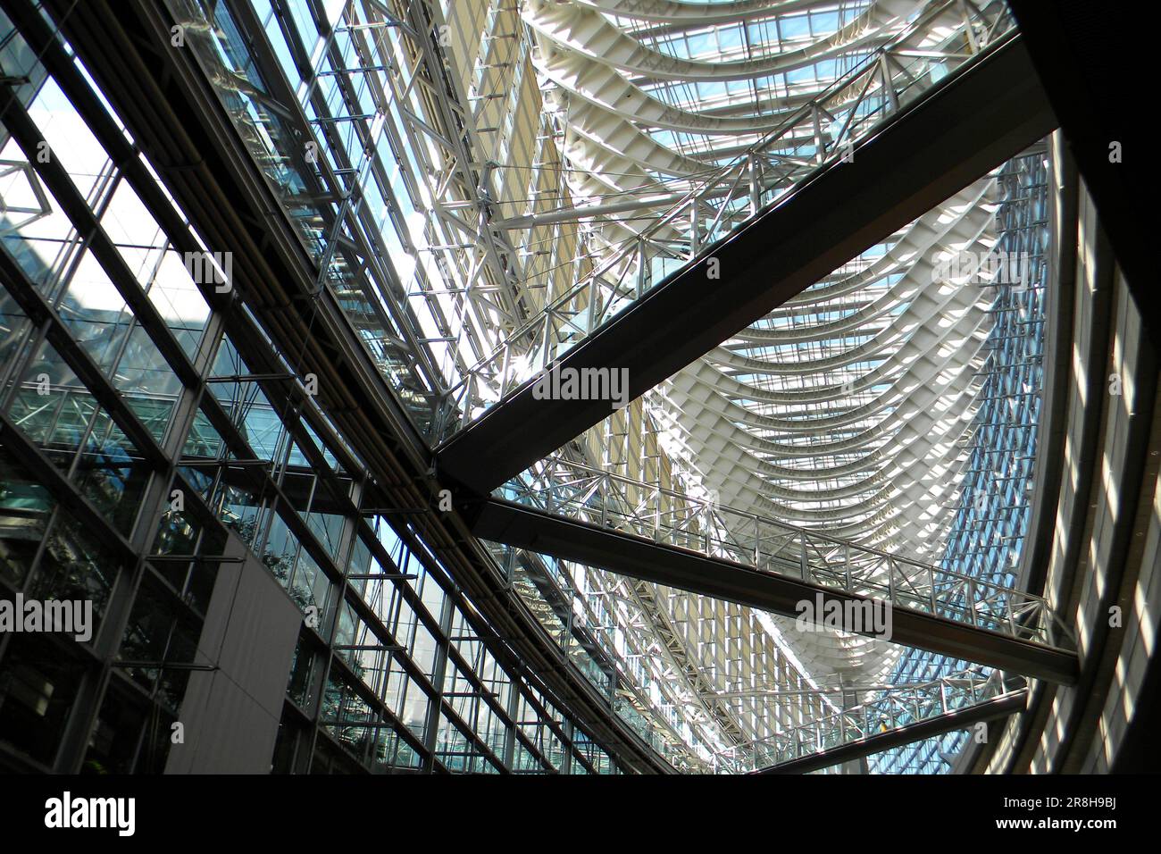 Tokyo International Forum. Architect Rafael Vinoly. Tokyo. Japan Stock ...