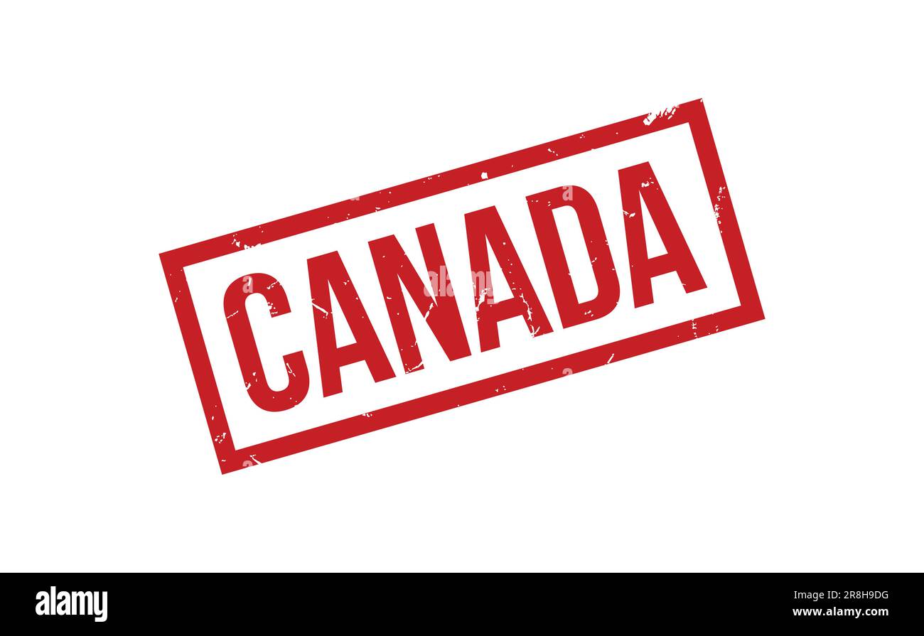 Canada Rubber Stamp Seal Vector Stock Vector Image & Art - Alamy