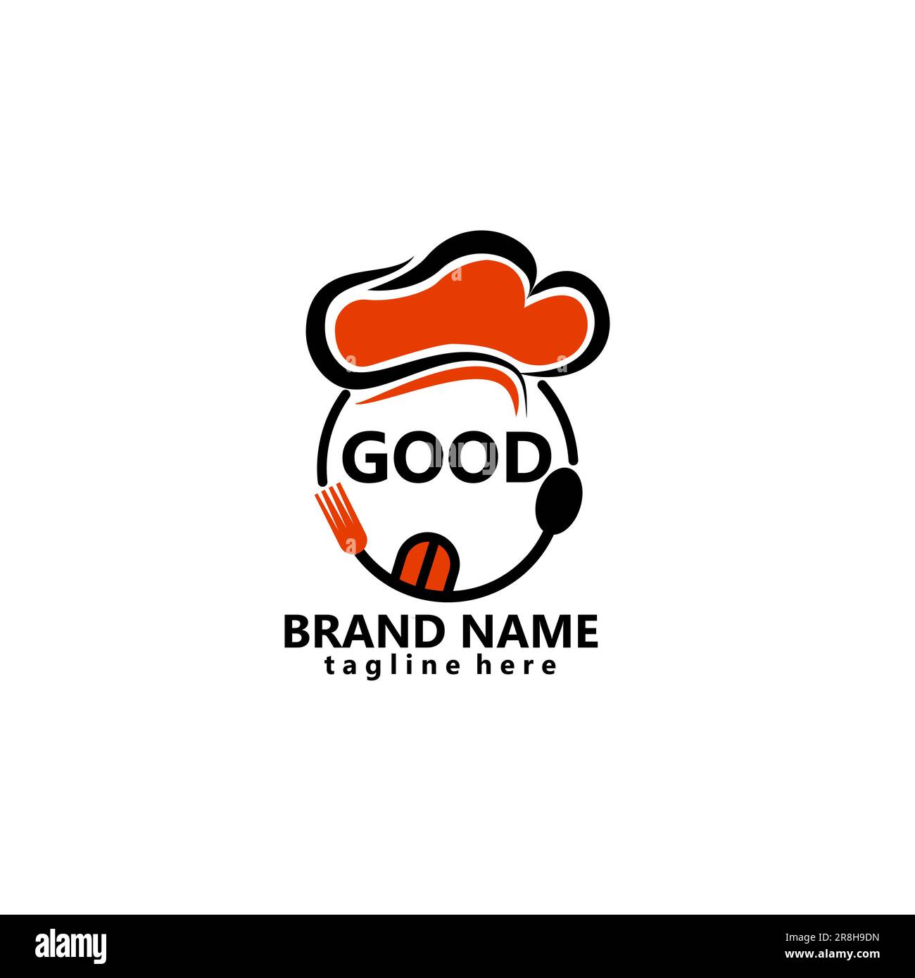 Delicious Food logo design template vector Stock Vector Image & Art - Alamy