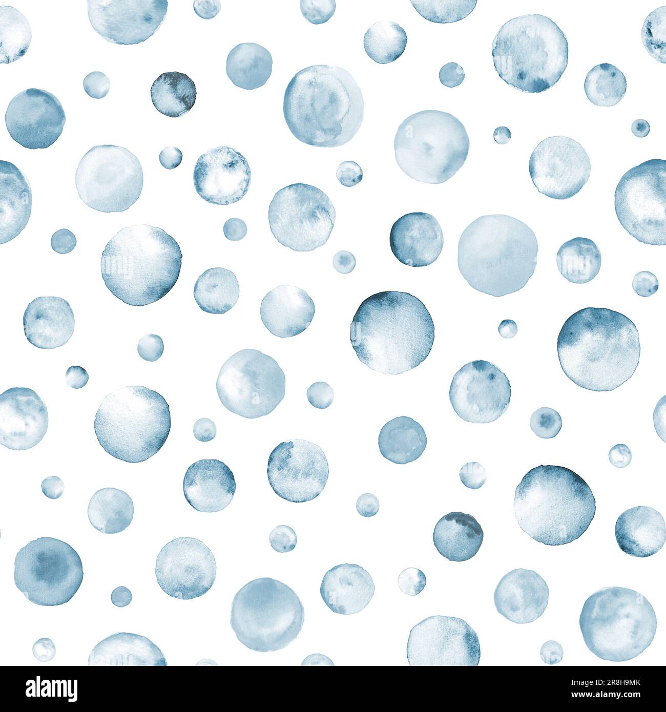 Abstract watercolor birthday party background. Hand drawn navy blue ...