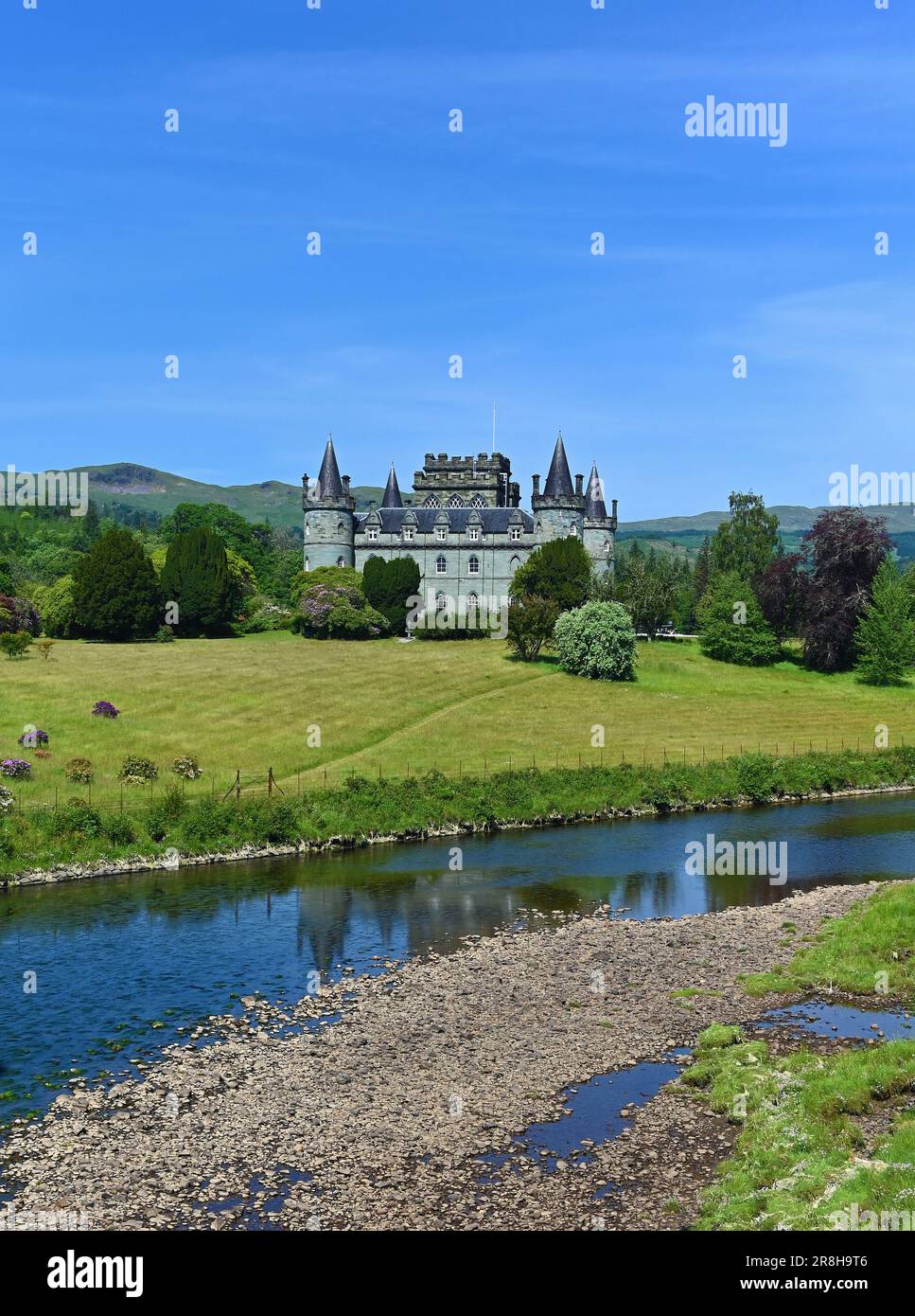 Inveraray Castle. Argyll, Western Scotland, United Kingdom, Europe ...