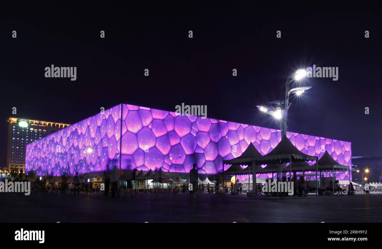 Water Cube. Beijing National Aquatics Center Stock Photo - Alamy