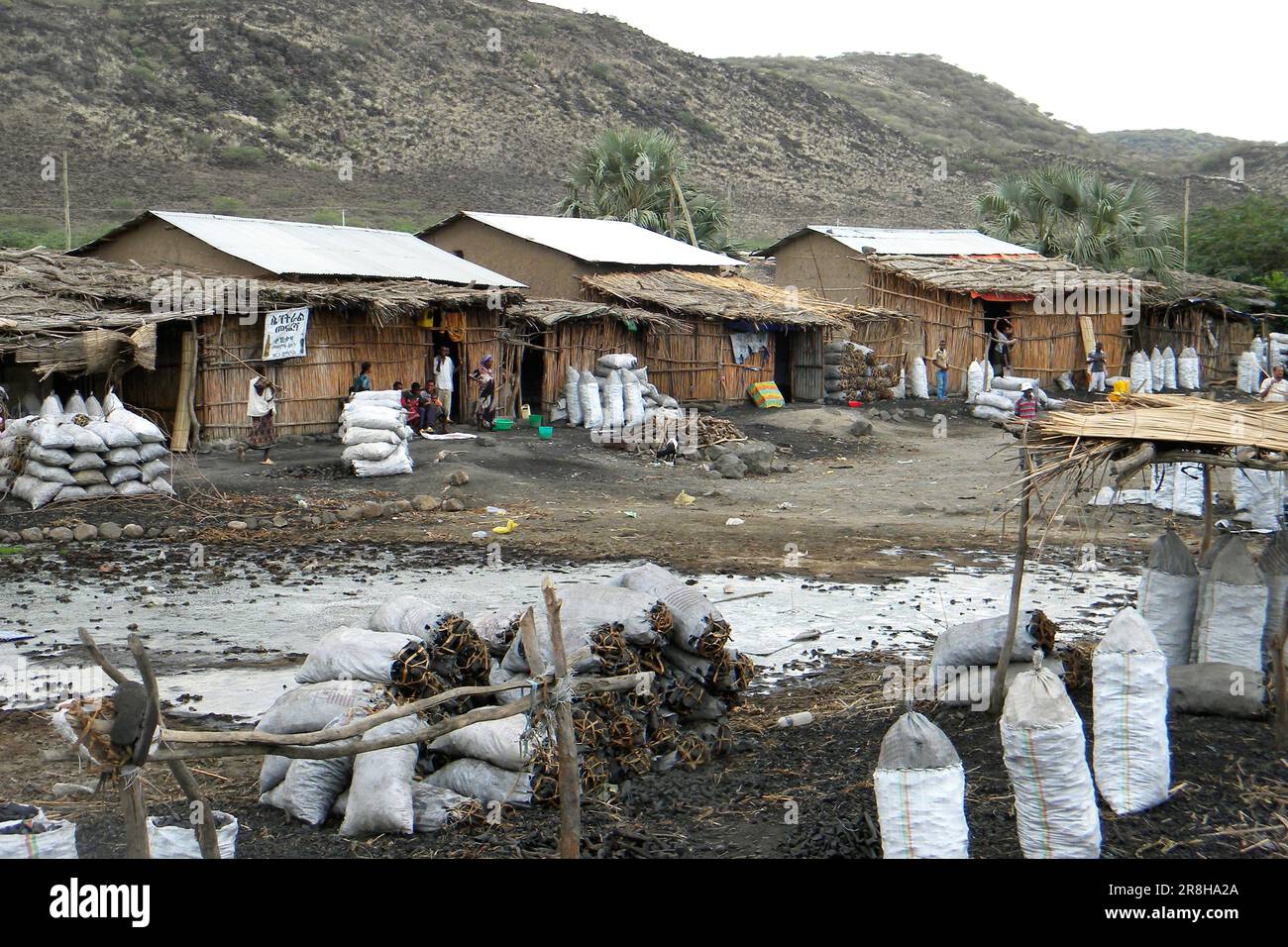 Village. Tigray Valley. Surrounding of Wukro. Tigray. Ethiopia Stock ...
