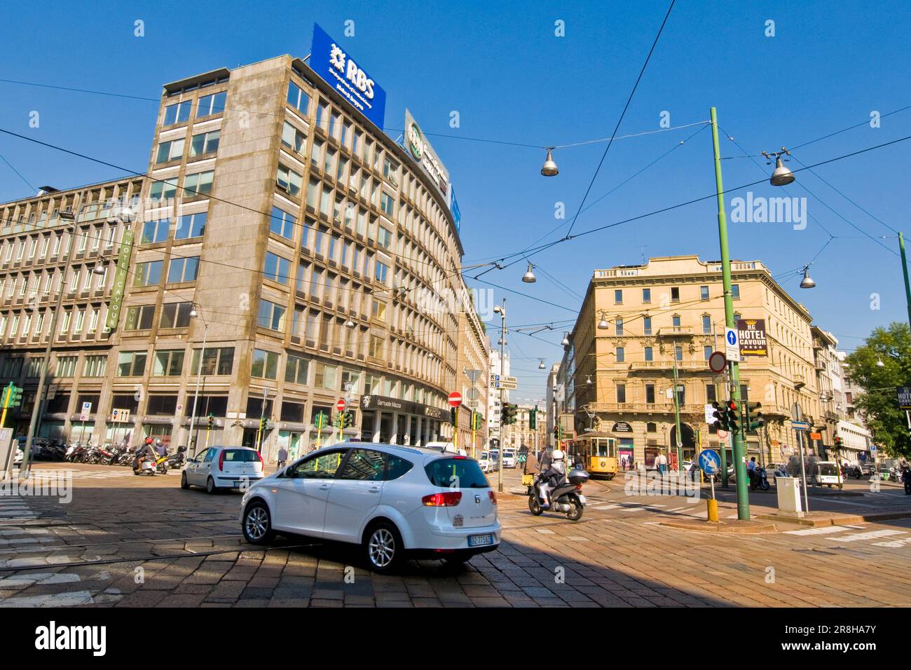 Piazza cavour buildings hi-res stock photography and images - Alamy