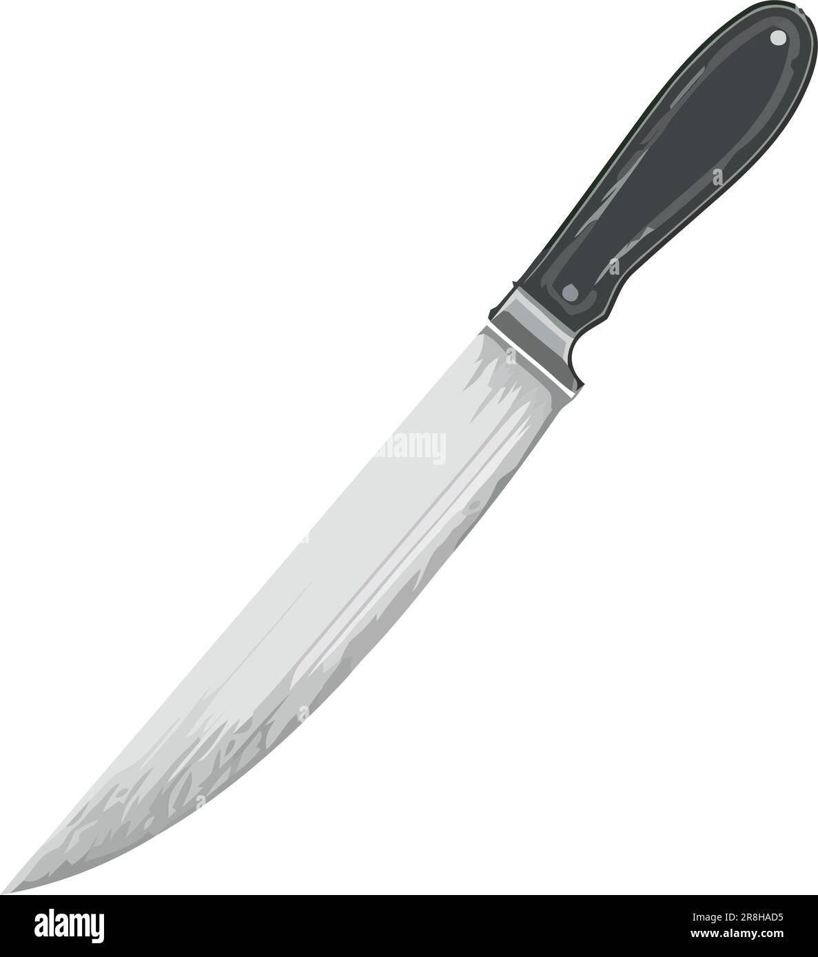 Sharp silver kitchen knife icon Stock Vector Image & Art - Alamy