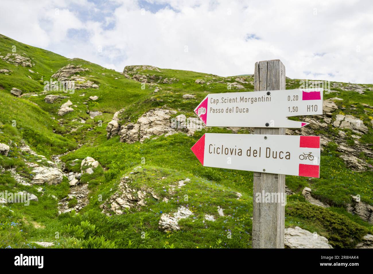 Italy. Piedmont. High Route of Salt. Alta Via Del Sale Stock Photo - Alamy